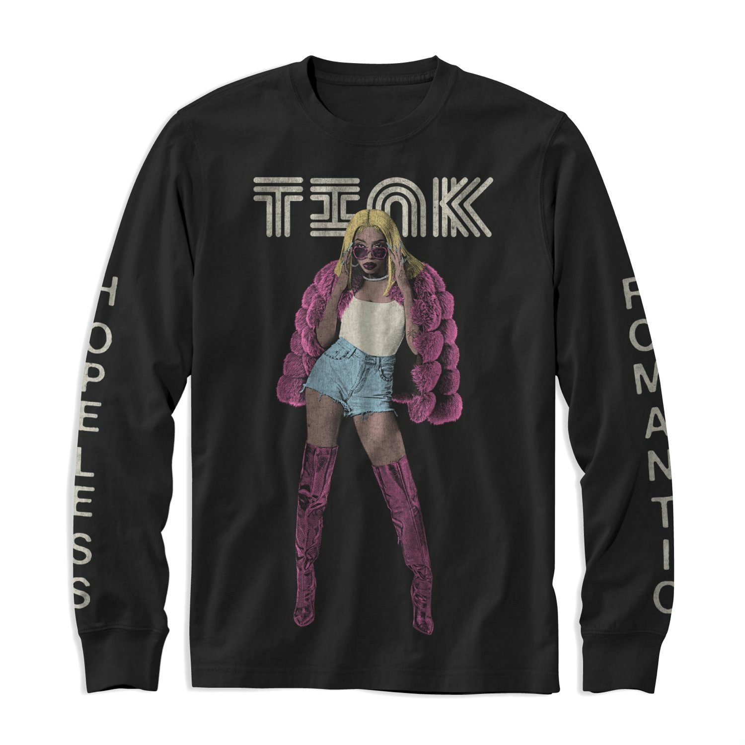 Tink Hopeless Romantic- Long Sleeve Vintage Black