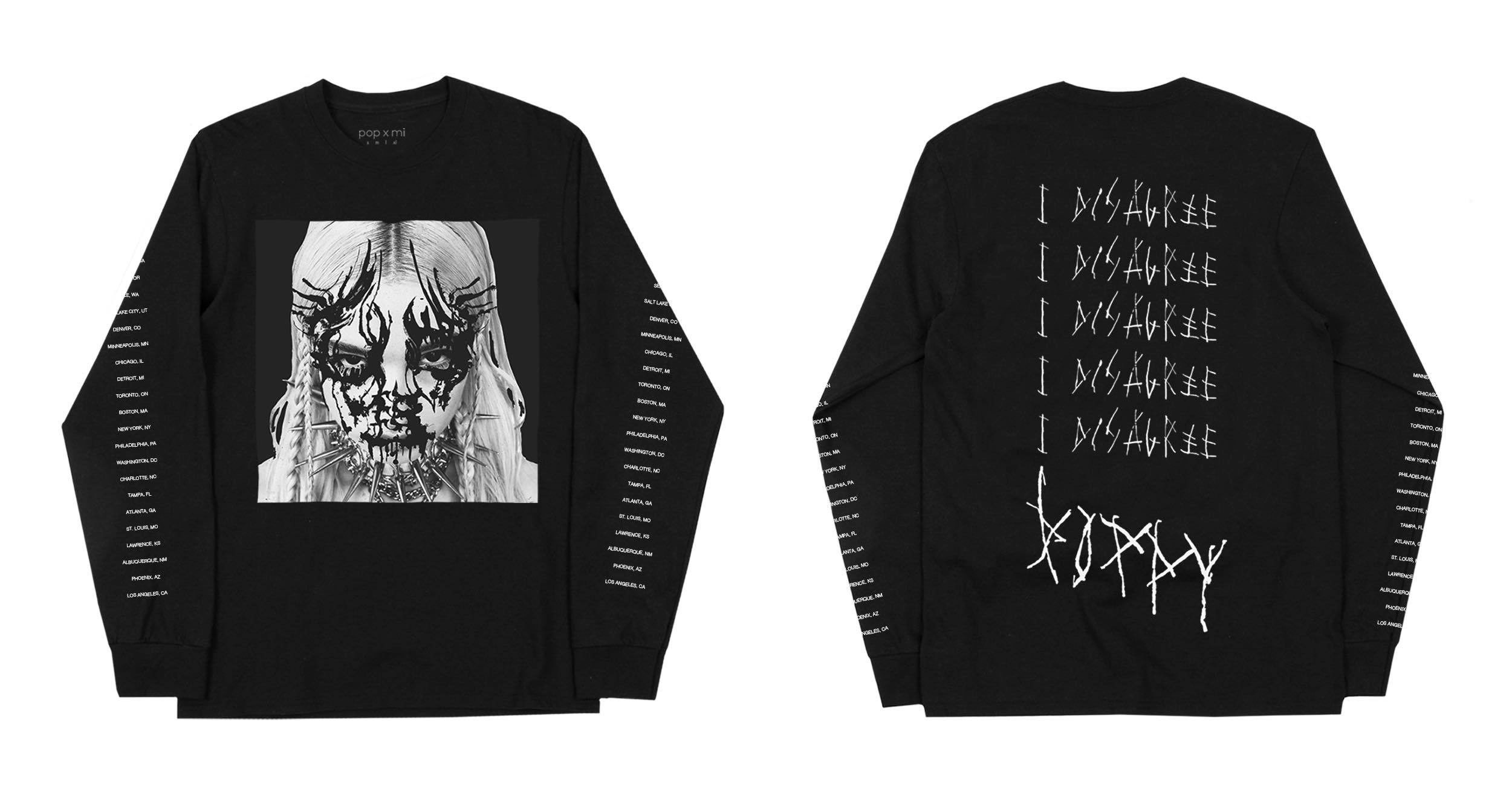 Poppy I Disagree US Tour Longsleeve