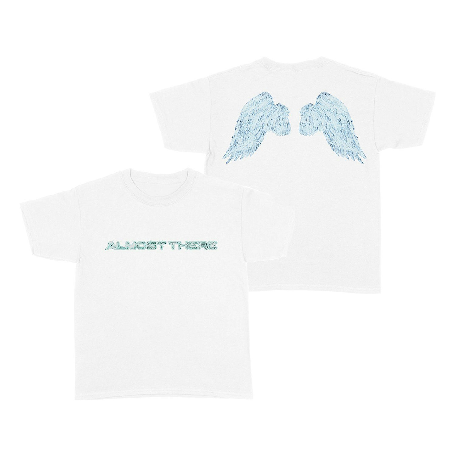 Flawless Lucki Almost There Wings Tee (designed by Lonewolf)- White