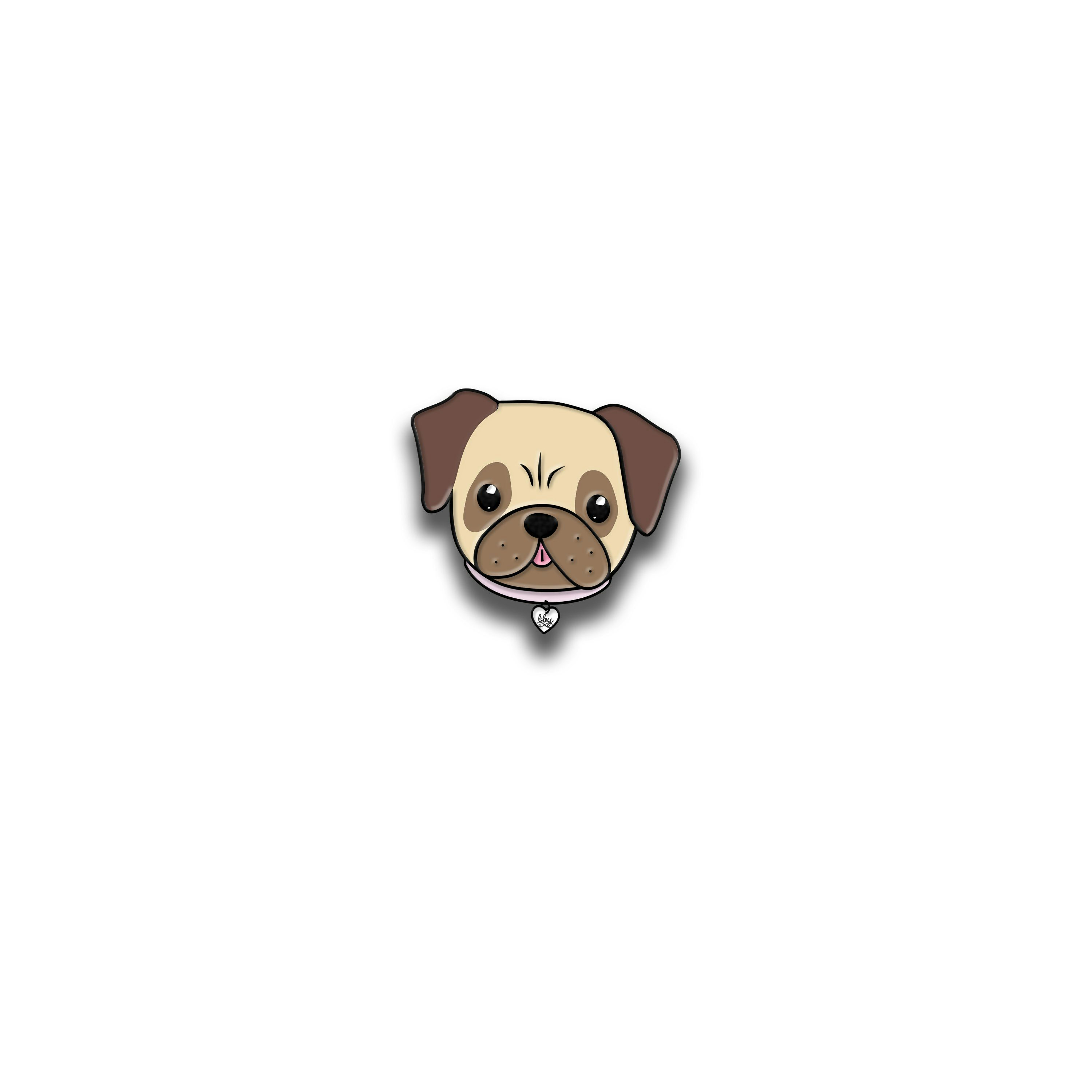 Piper Rockelle Frank the Pug Pin
