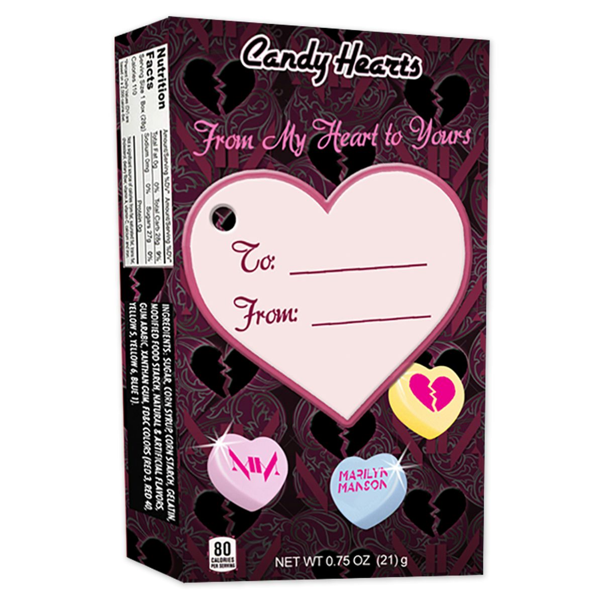 Marilyn Manson Candy Hearts