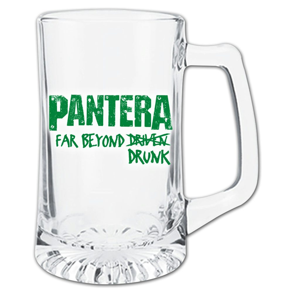 Pantera Far Beyond Drunk 12oz Beer Mug
