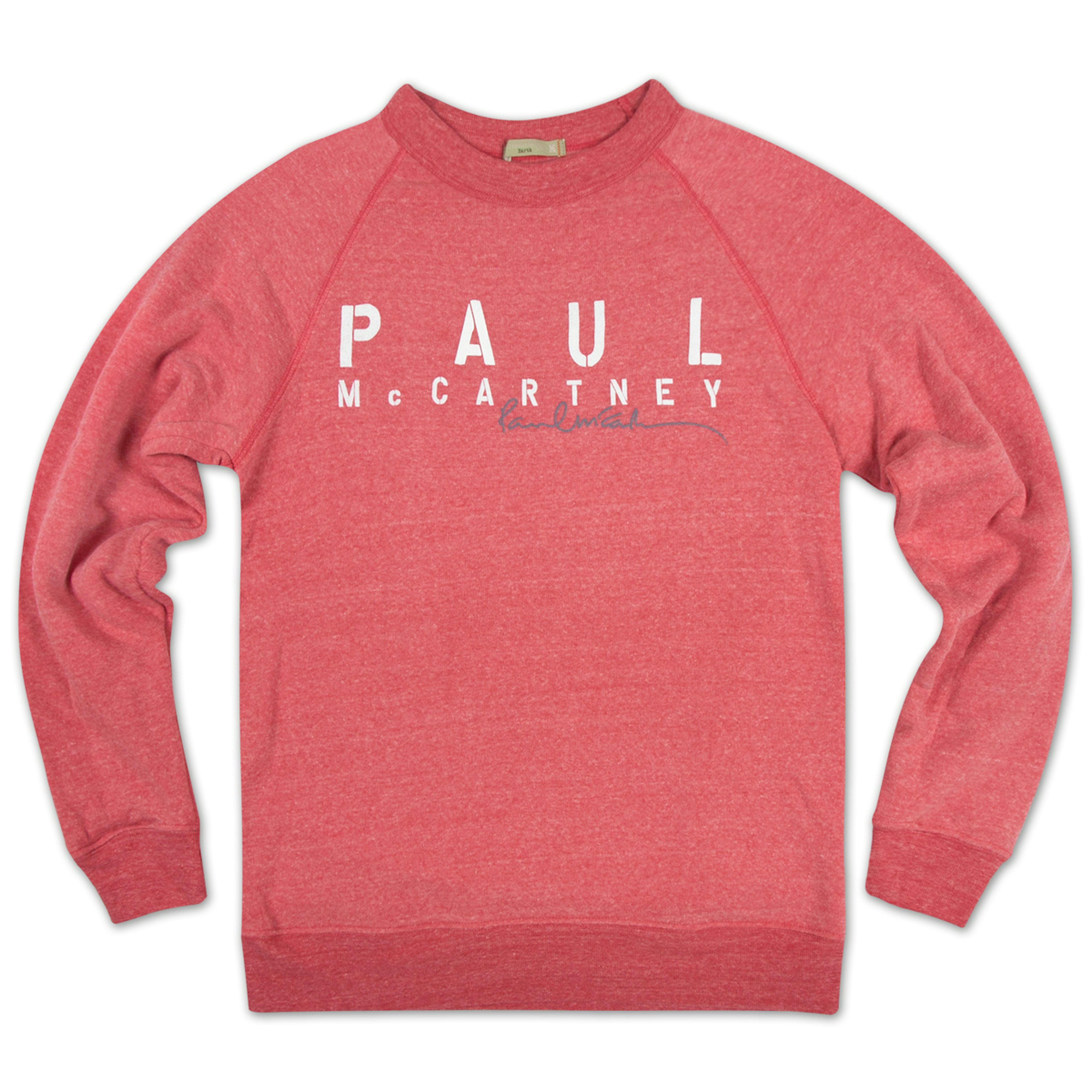 Paul McCartney ADMAT Logo Ladies Sweatshirt