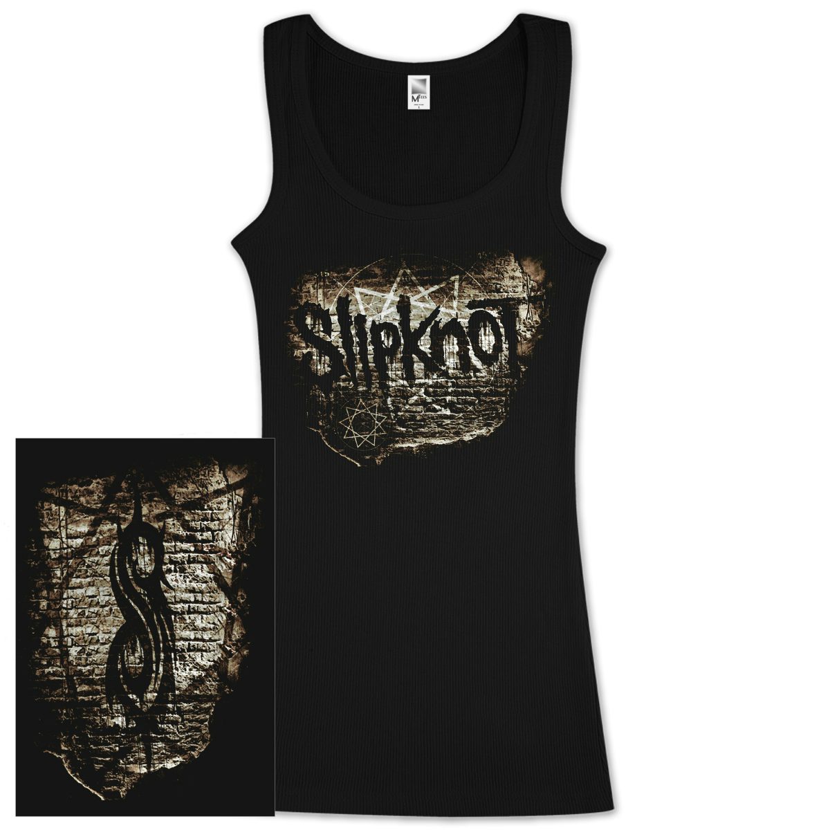 Slipknot Brick Logo Girlie Tank Top