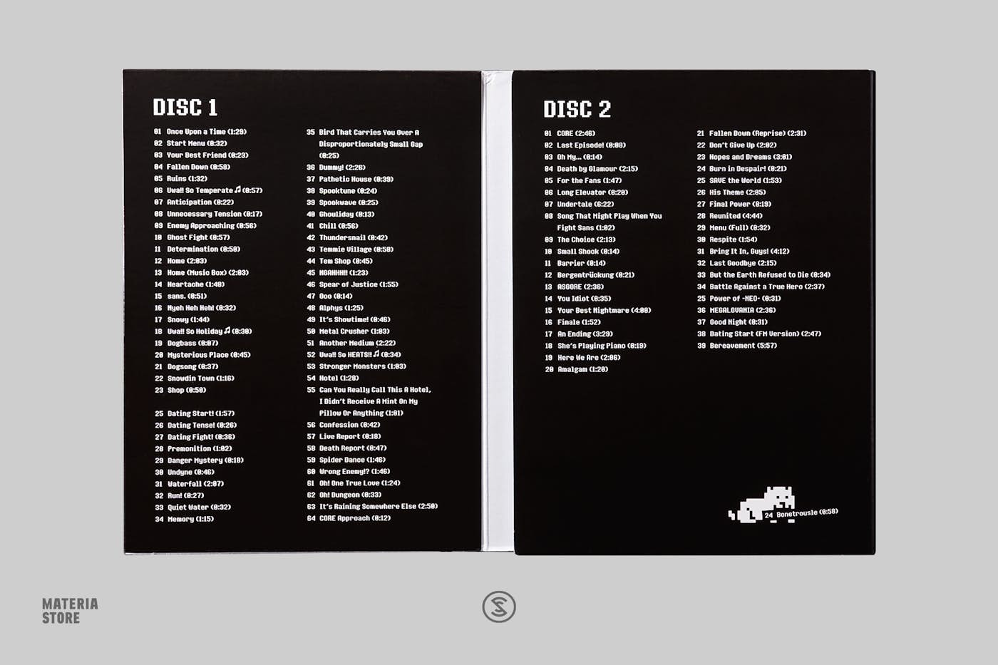 Undertale (Original Soundtrack) - Toby Fox (Compact Disc)