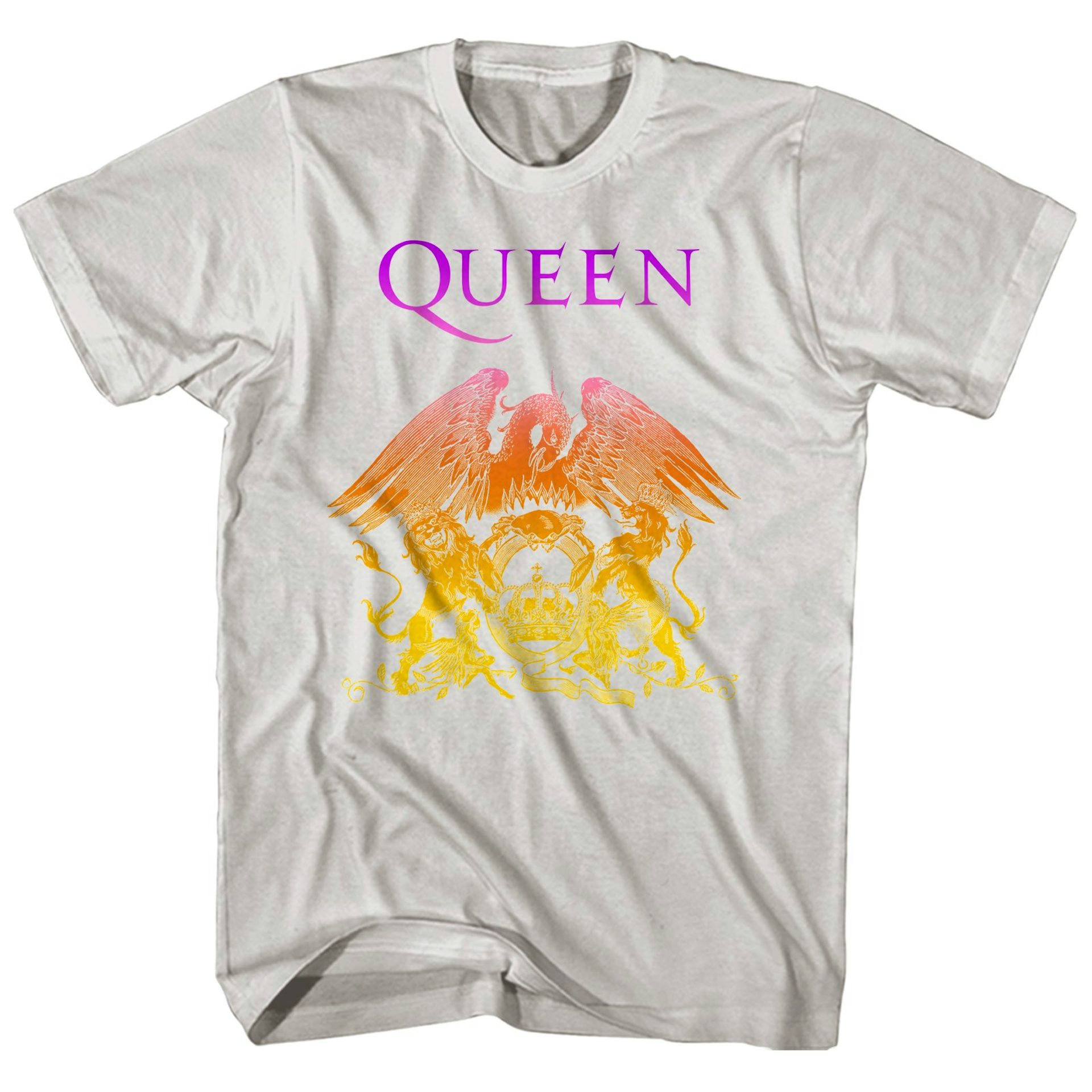 Queen T-Shirt | Official Logo Gradient Queen Shirt