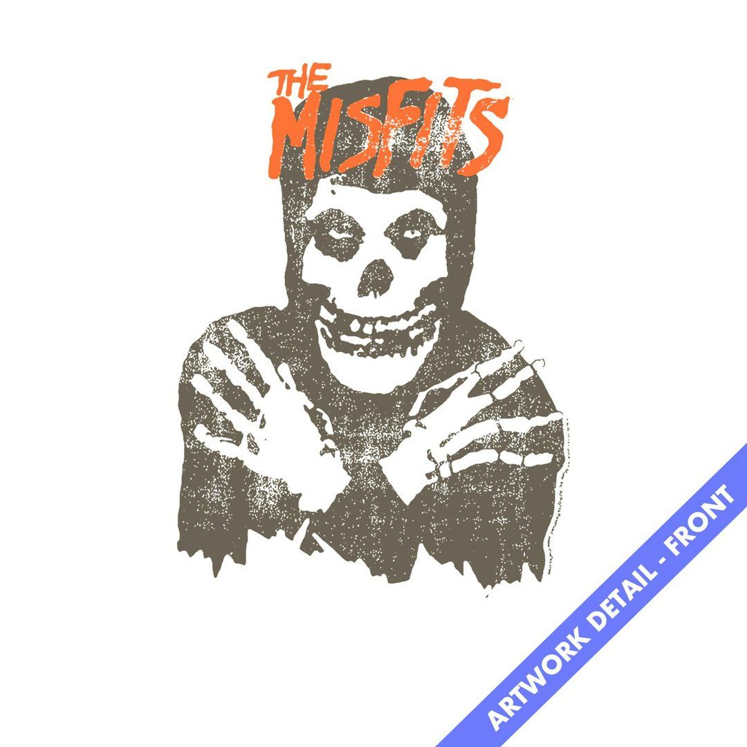 Misfits T-Shirt | Distressed Skull Logo Misfits Shirt