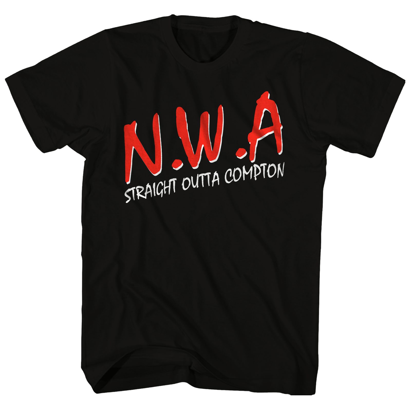 N.W.A. T-Shirt | Classic Straight Outta Compton Logo N.W.A. T-Shirt