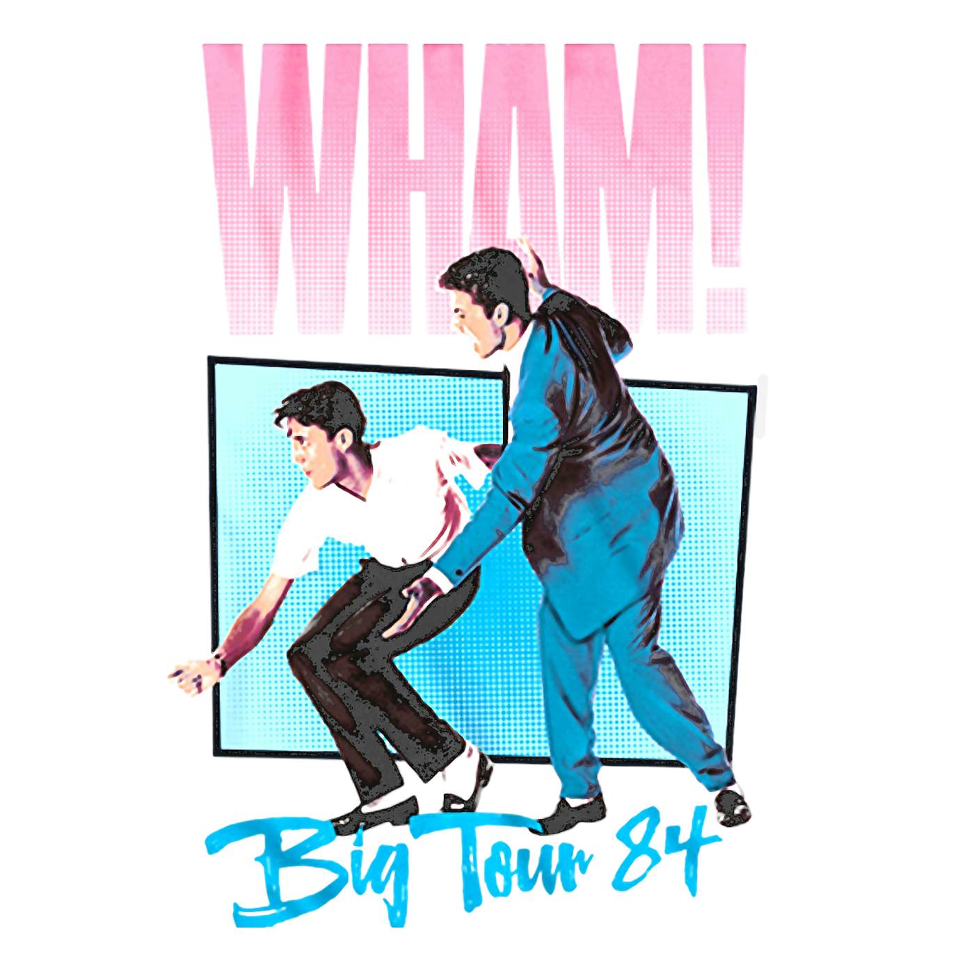 Wham! T-Shirt | Big Tour ’84 Shirt (Reissue)
