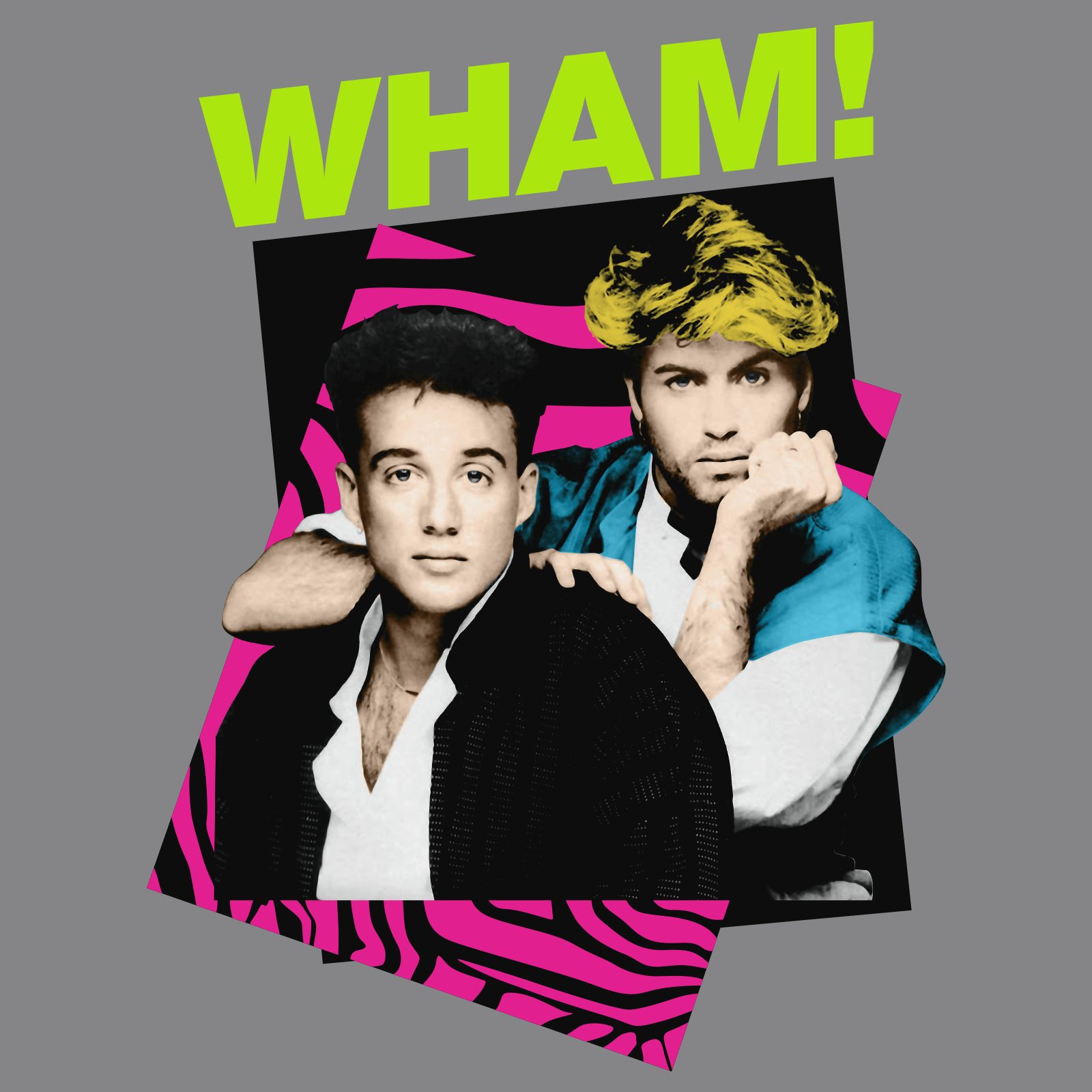 Wham! T-Shirt | Retro Neon Wham! Shirt