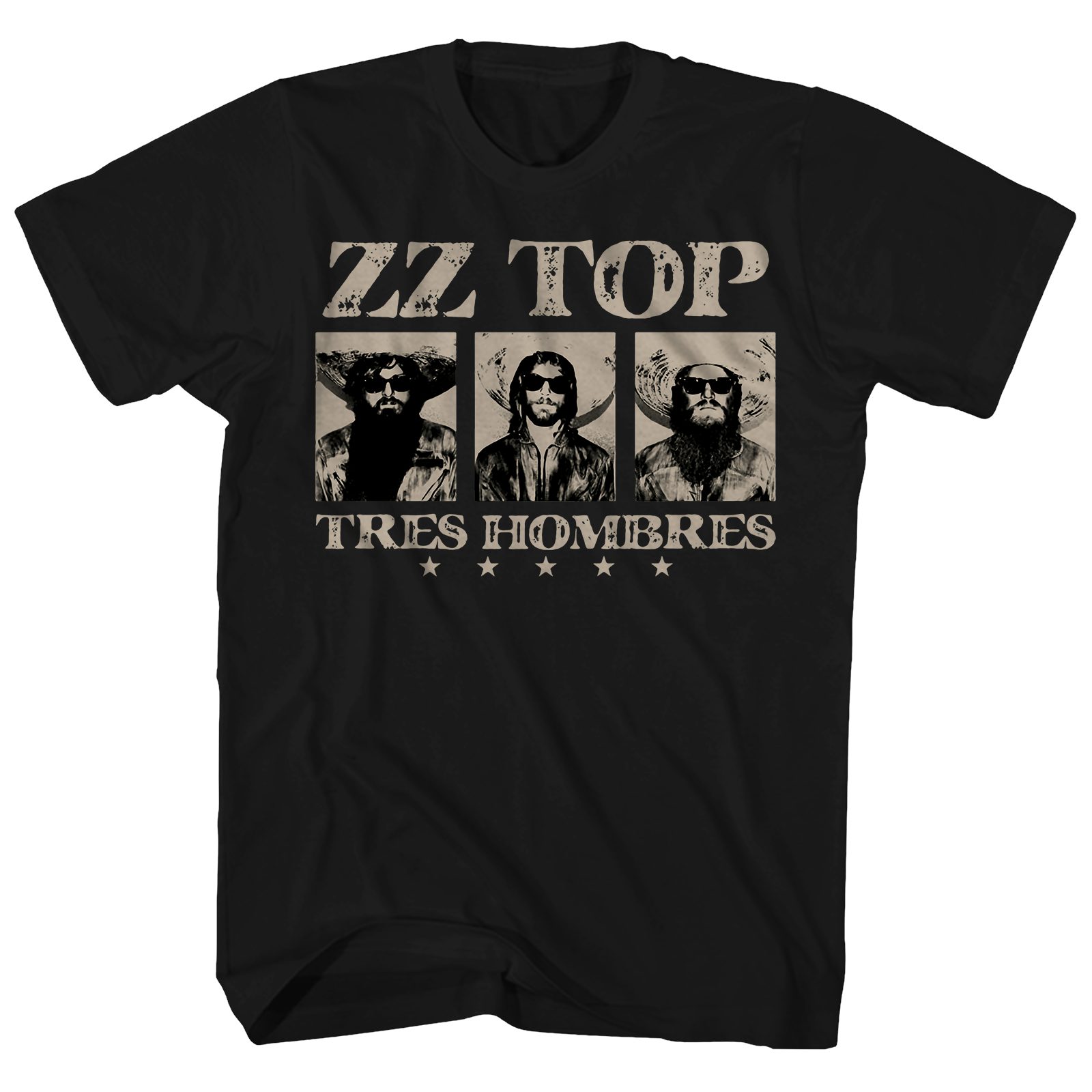 ZZ Top T-Shirt | Tres Hombres ZZ Top T-Shirt