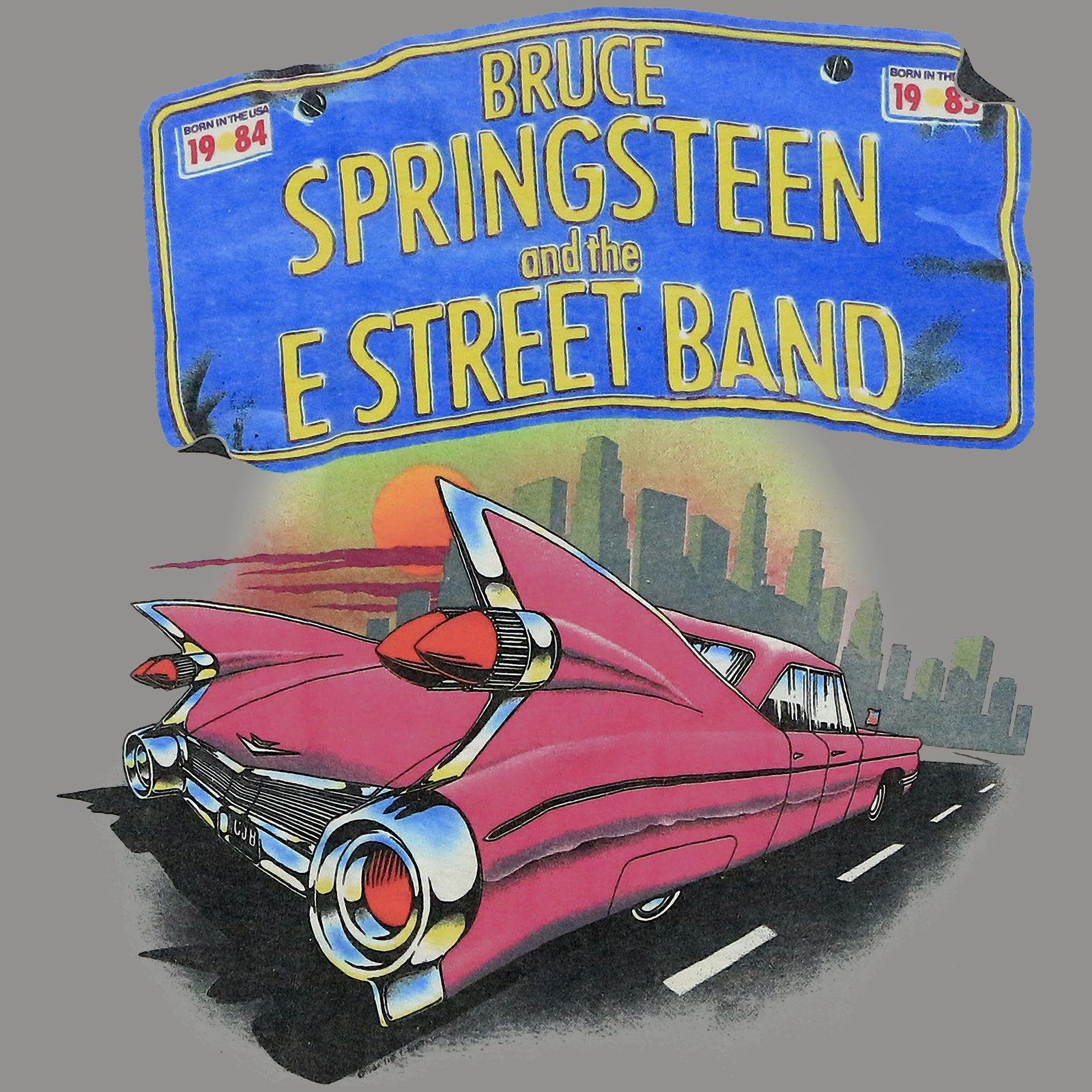 Bruce Springsteen T-Shirt | Born In The USA Tour ’84 Bruce Springsteen ...