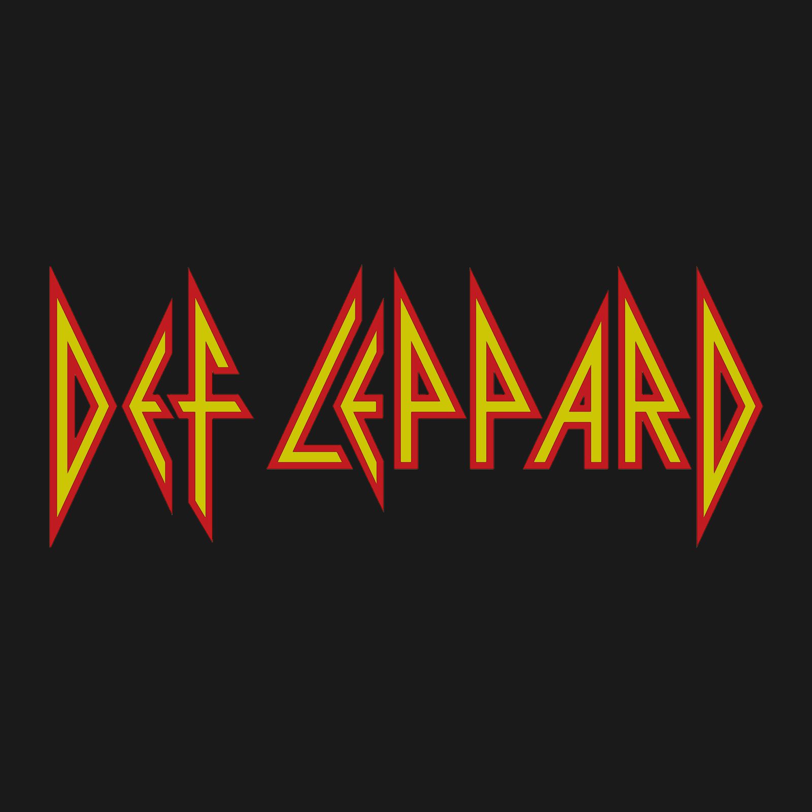 Def Leppard T-Shirt | Official Logo Def Leppard Shirt