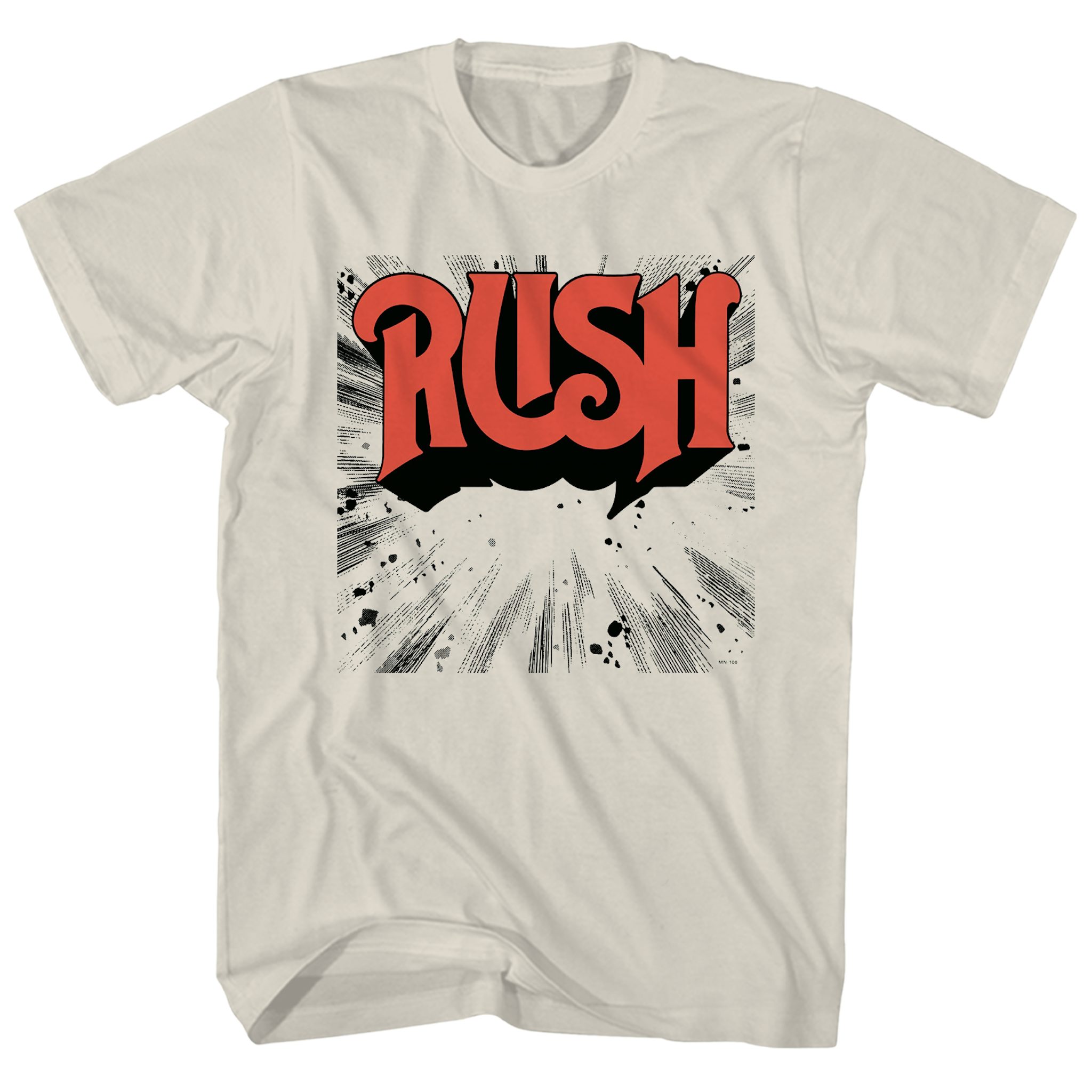 Rush T-Shirt | Vintage Logo Starburst Rush Shirt