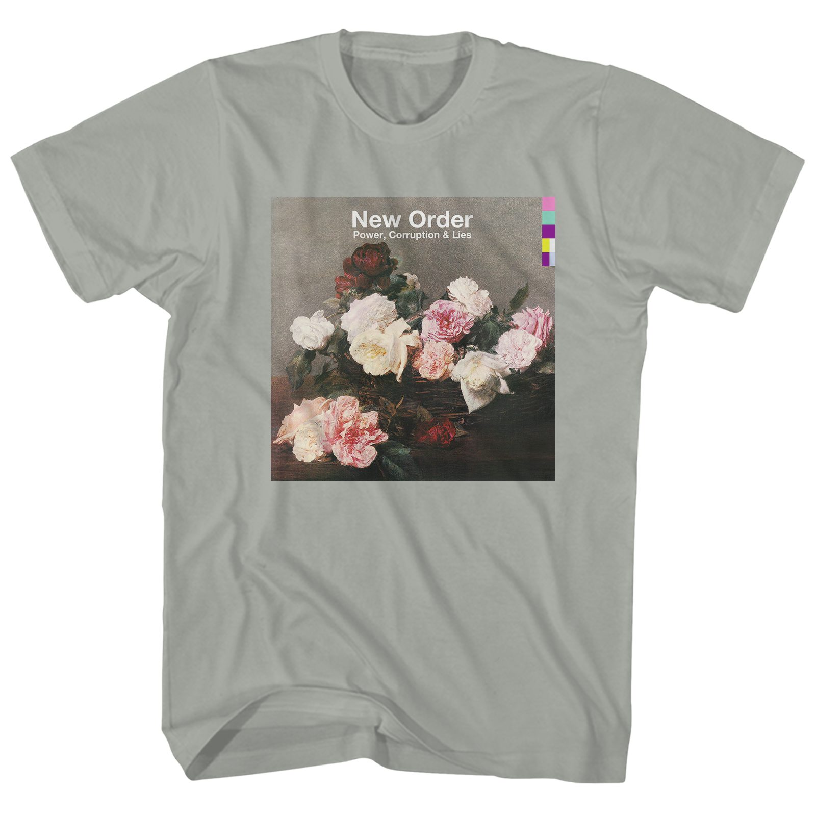 New Order T-Shirt | Power, Corruption & Lies Album Art New Order Shirt