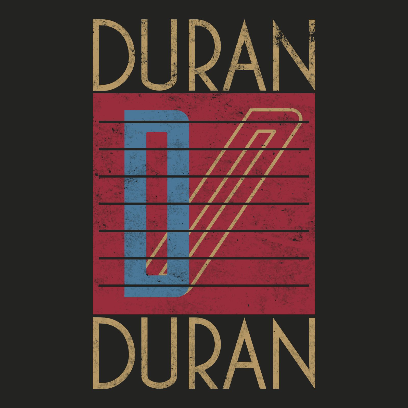 Duran Duran T-Shirt | Official Logo Duran Duran Shirt