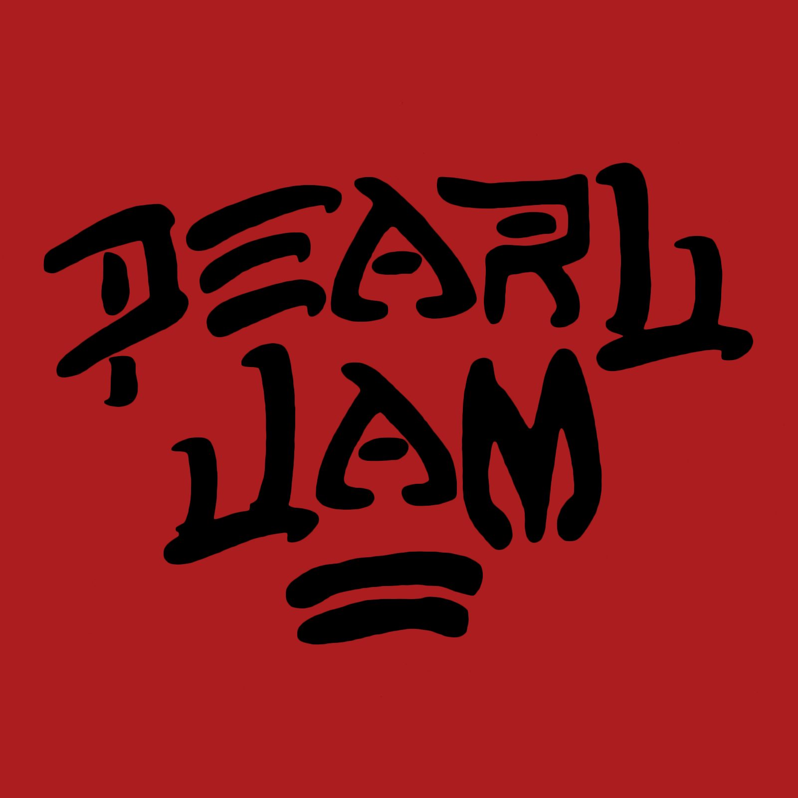 Pearl Jam Brushstroke Logo Shirt
