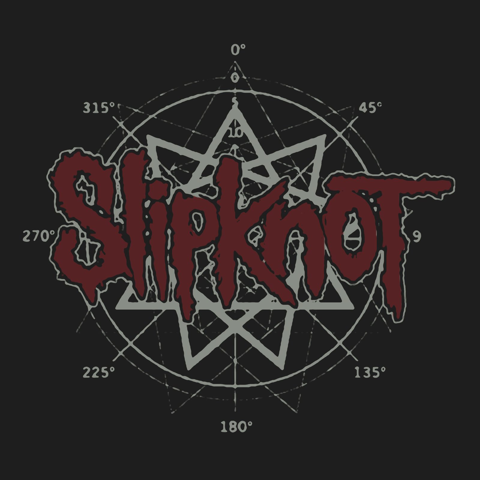Slipknot Zip-Up Hoodie | Skull Logo Slipknot Hoodie