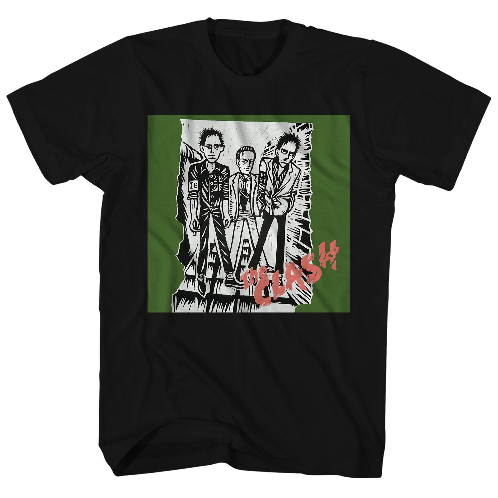 The Clash T-Shirt | Debut Album Sketch The Clash Shirt