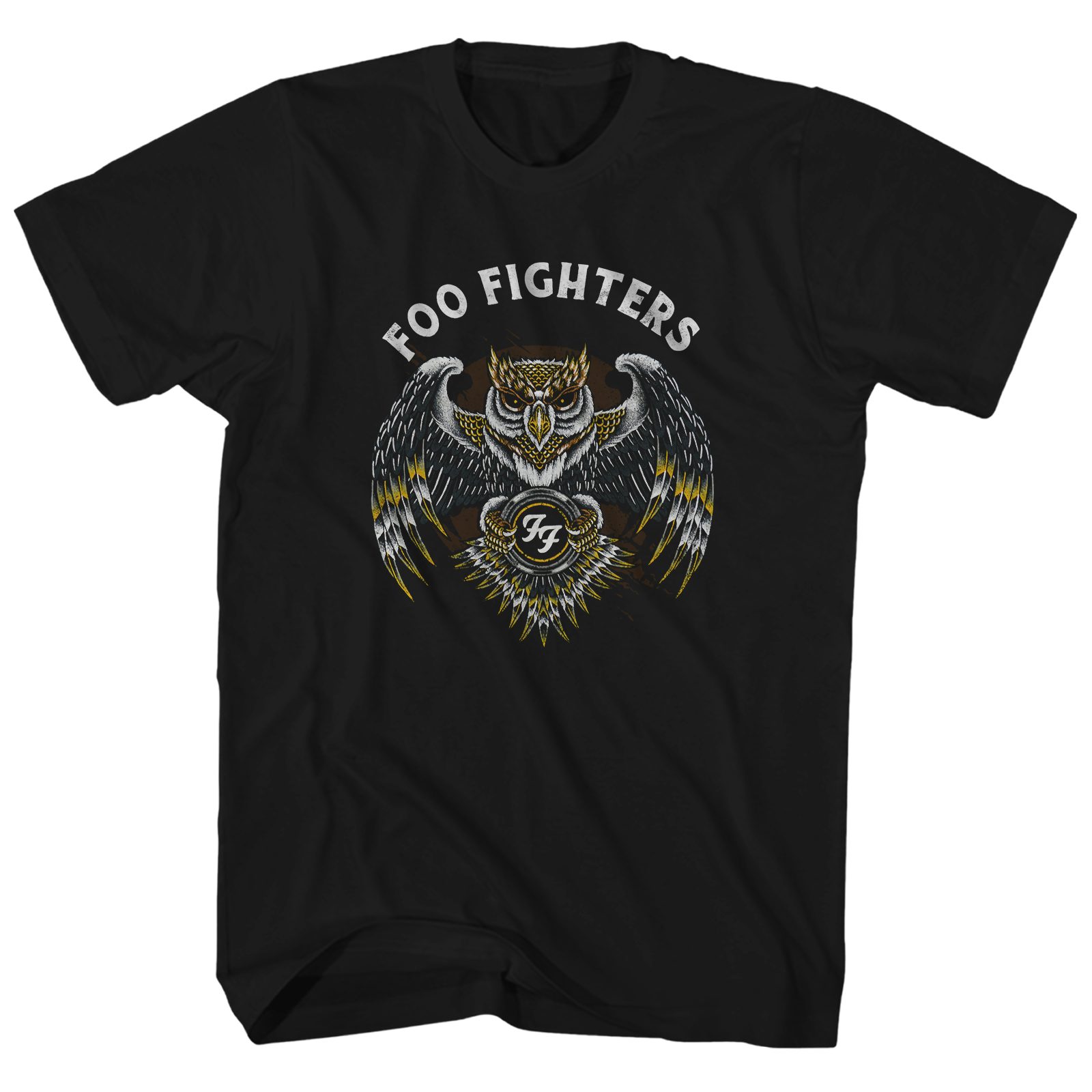 Foo Fighters T-Shirt | Owl Logo Foo Fighters Shirt