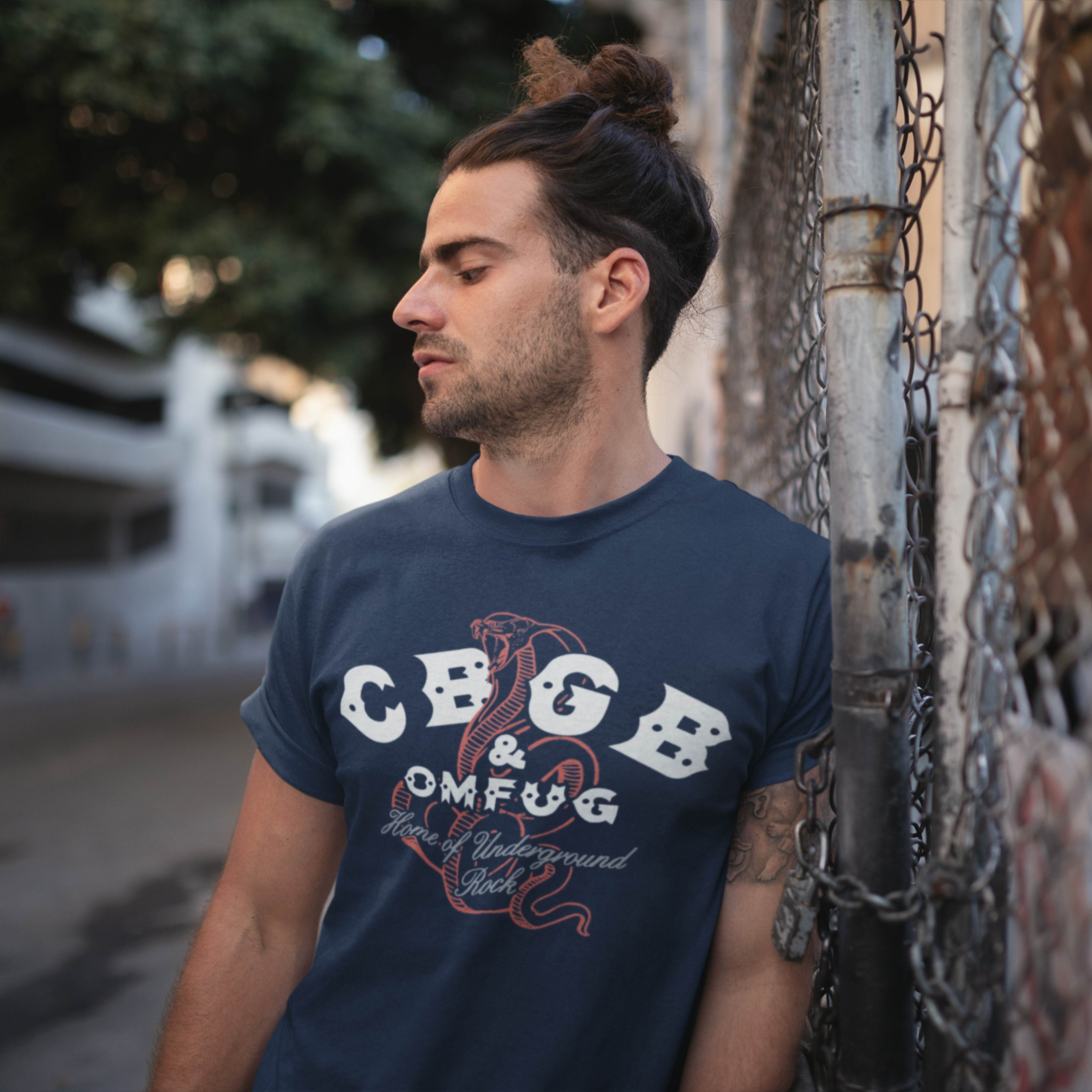Cbgb T-Shirt | Snake Logo Shirt