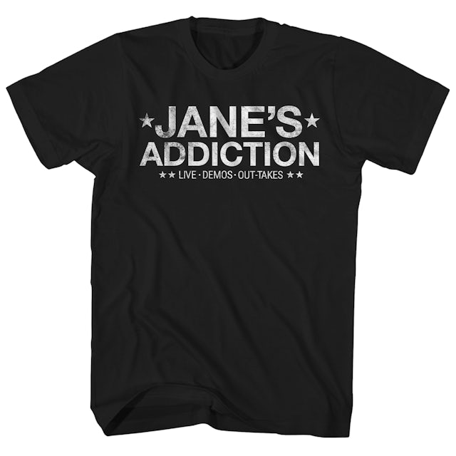 Jane's Addiction Jane’s Addiction T-Shirt | Live Demos Out-Takes Jane’s ...