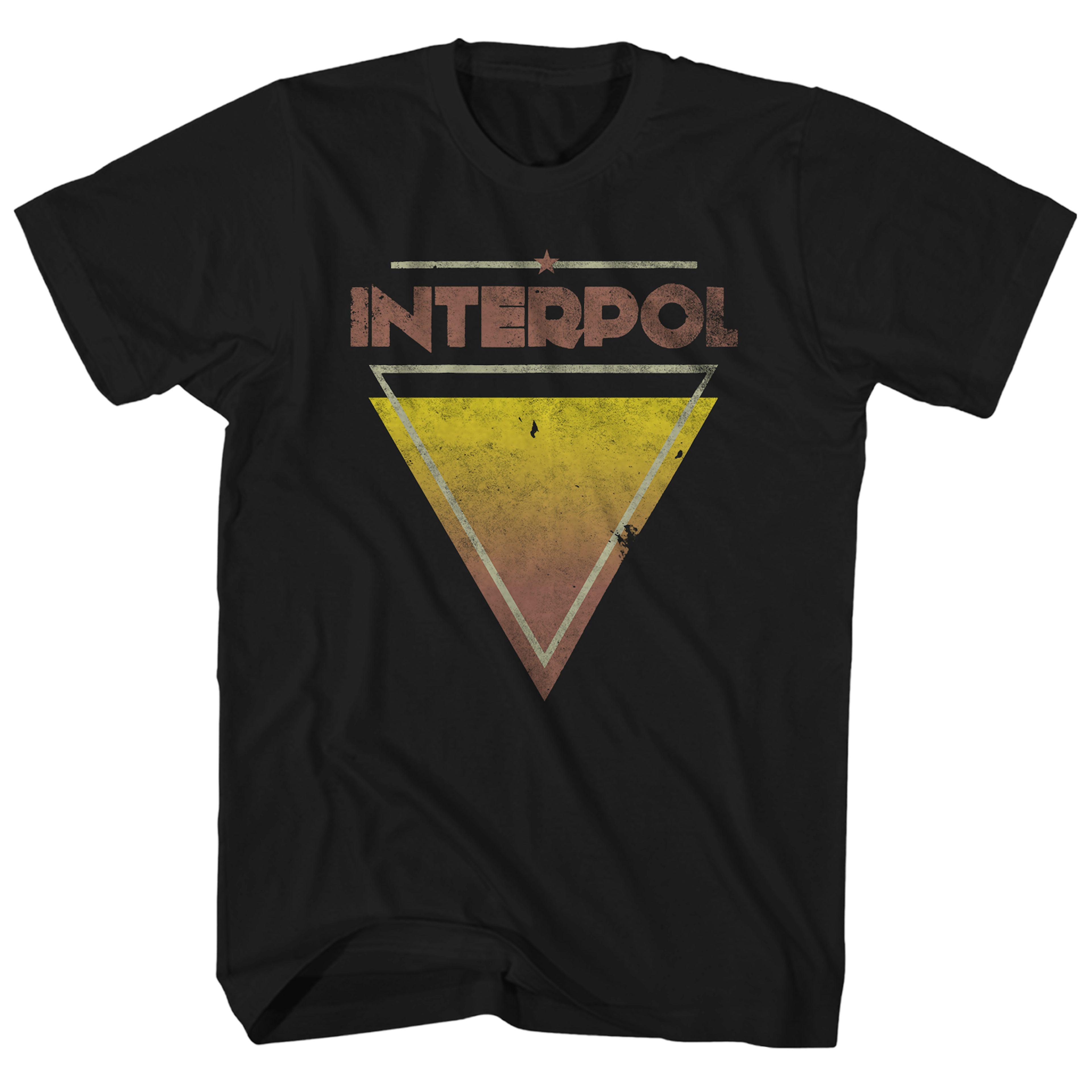 Interpol T-Shirt | Triangle Logo Interpol Shirt