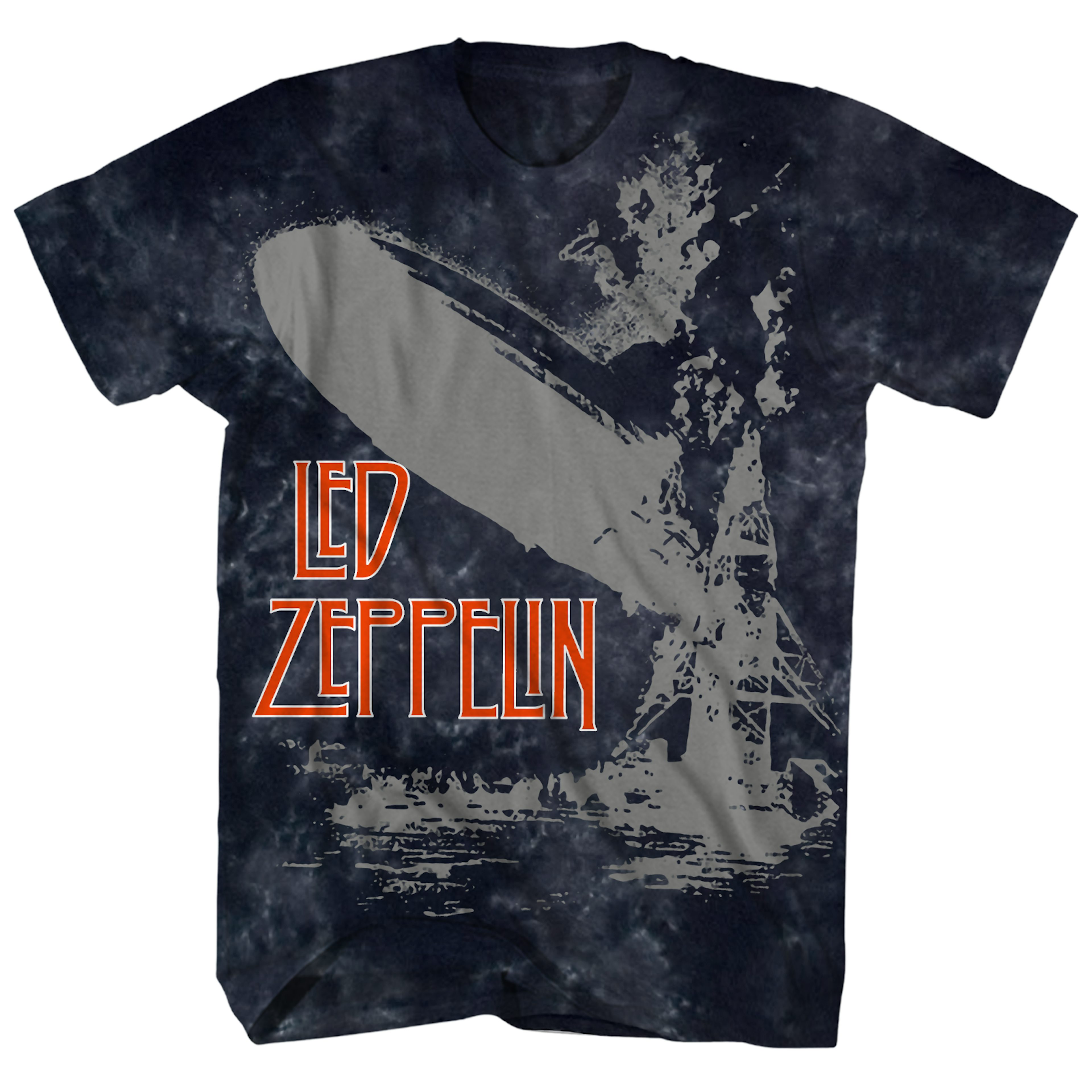 Led Zeppelin T-Shirt | Debut Album Art Tie Dye Led Zeppelin Shirt