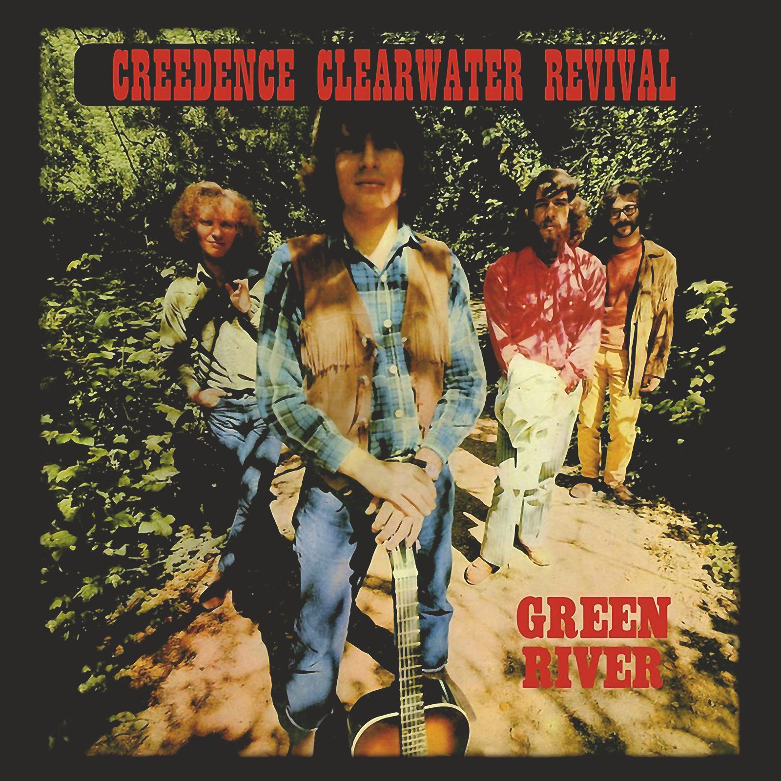 Creedence Clearwater Revival T-Shirt | Green River Album Art Creedence ...
