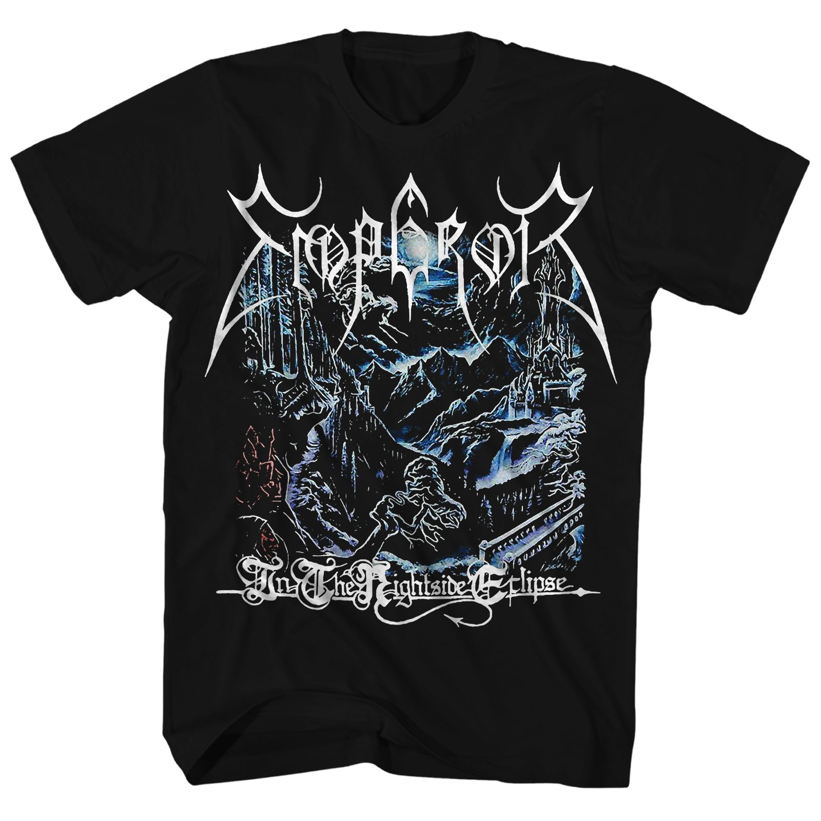 Emperor T-Shirt | In The Nightside Eclipse Emperor Album Art Cover Shirt