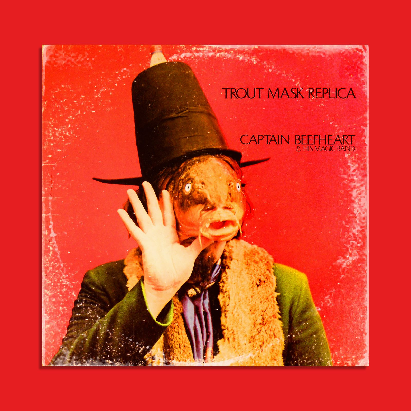 Captain Beefheart T-Shirt | Trout Mask Replica Album Art Captain ...