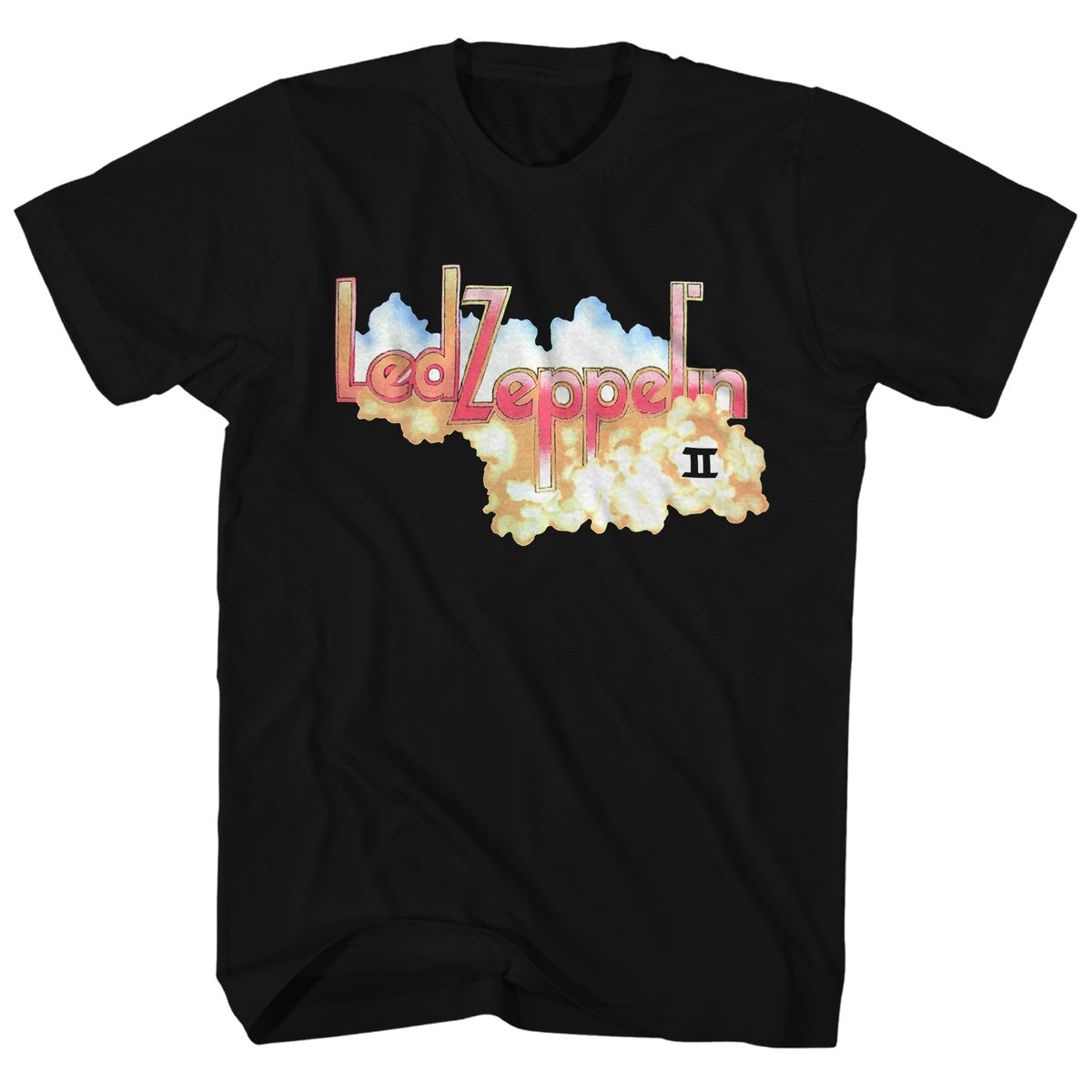 Led Zeppelin T-Shirt | II Logo And Cloud Led Zeppelin Shirt