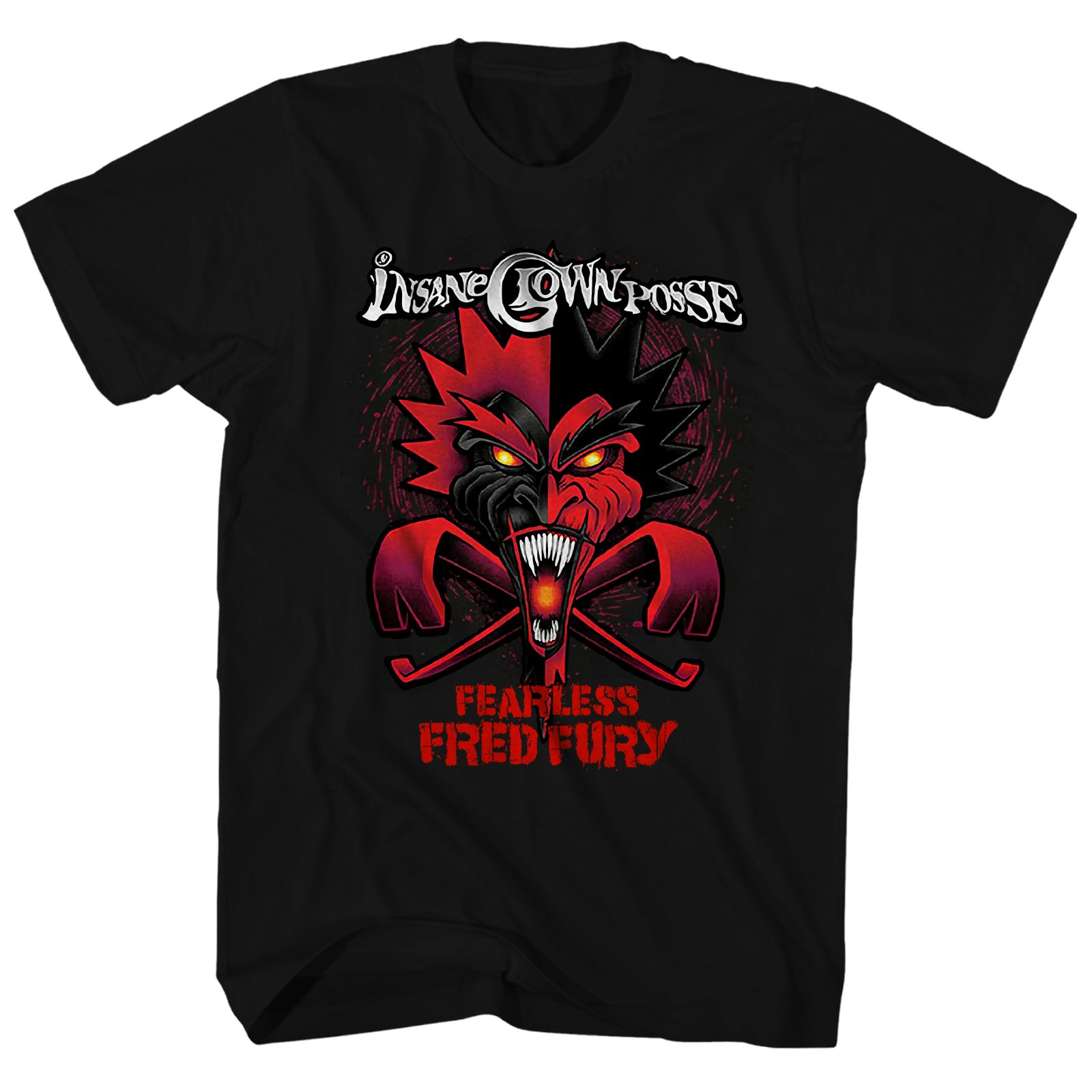 Insane Clown Posse T-Shirt | Fearless Fred Fury Album Art Insane Clown ...
