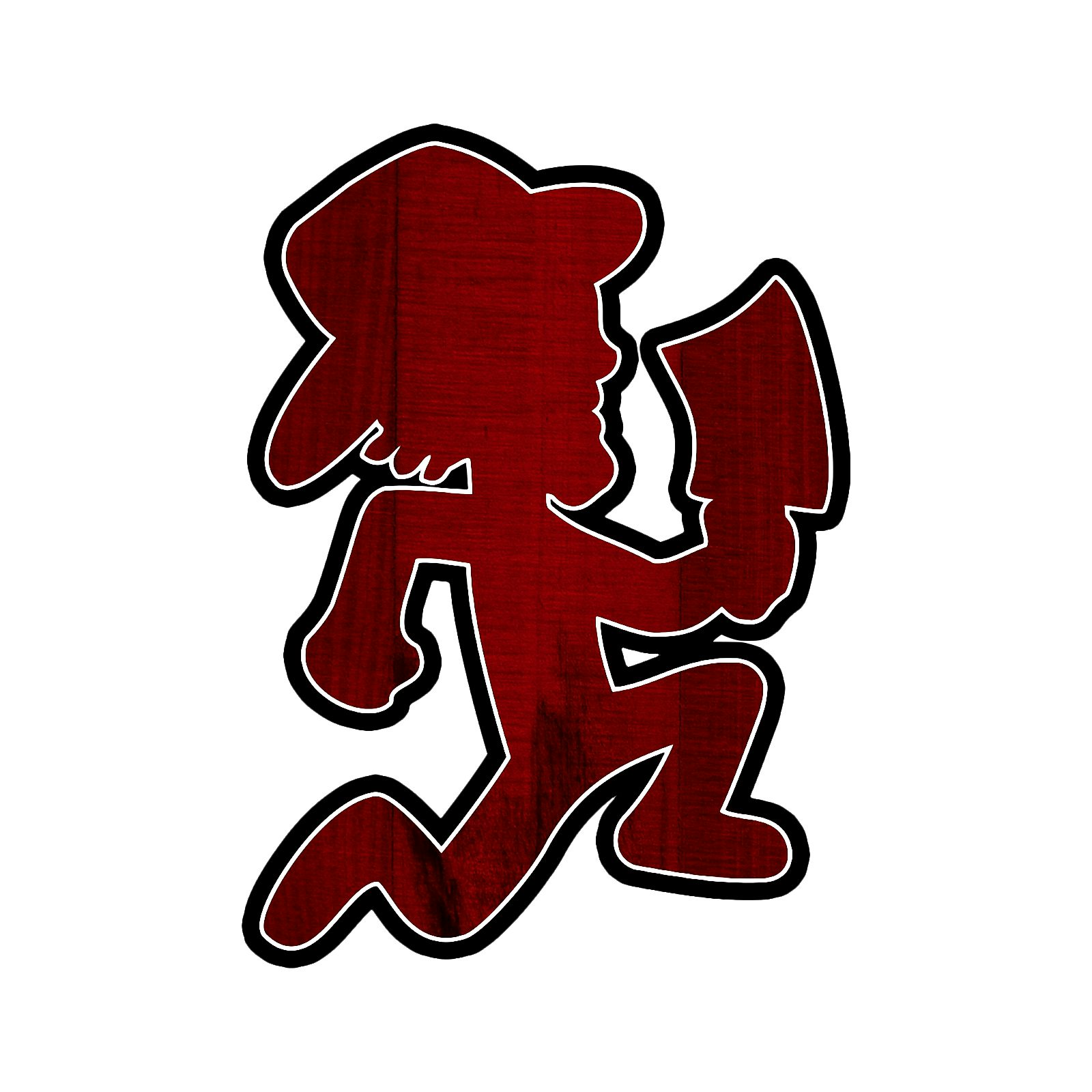 Insane Clown Posse Sticker | Hatchetman Logo Outline Insane Clown Posse ...