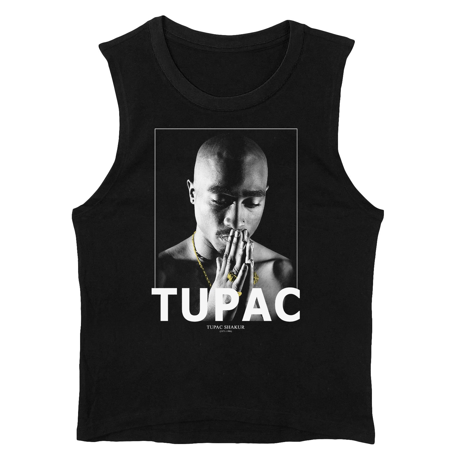 Tupac Women’s Tank Top | In Memoriam Portrait 1971-1996 Tupac Tank Top