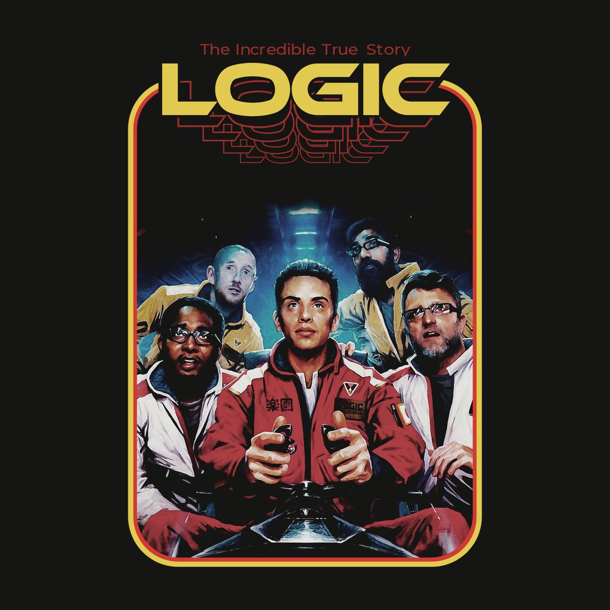Logic T-Shirt | The Incredible True Story Album Art Logic Shirt