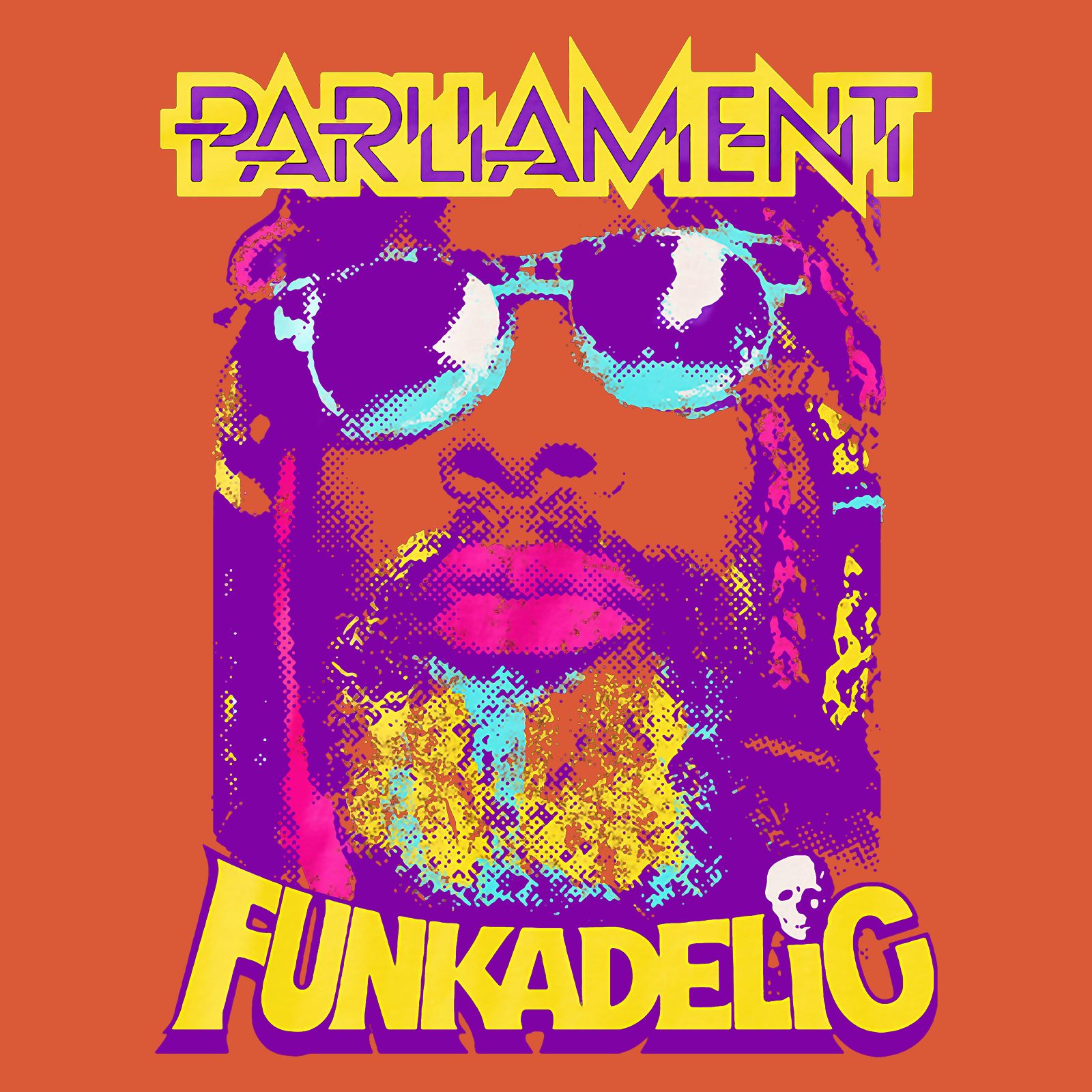 Parliament-Funkadelic T-Shirt | George Clinton Face Portrait Parliament ...