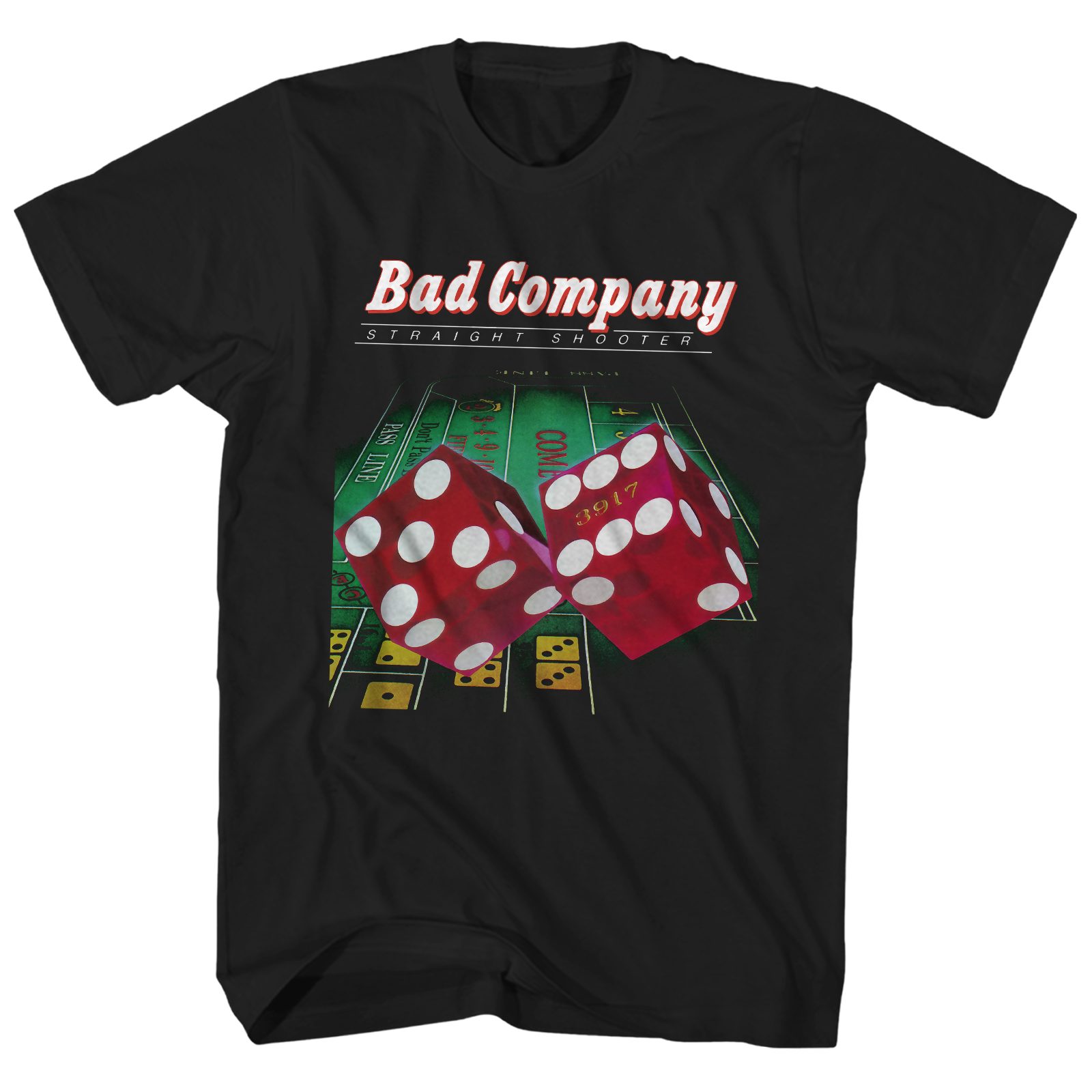 Bad Company T-Shirt | Straight Shooter Album Art Bad Company Shirt