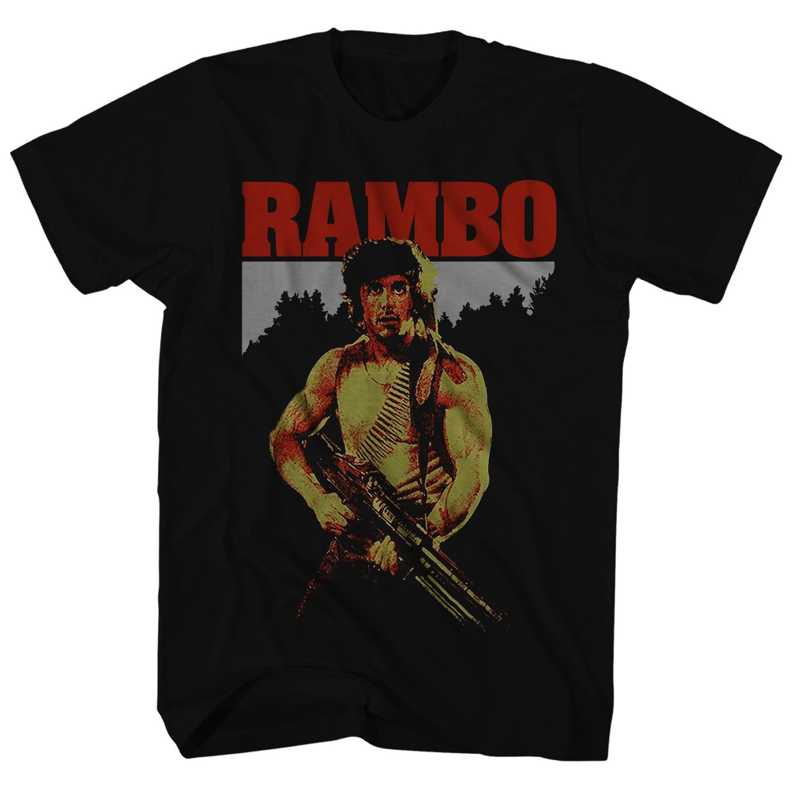 Rambo T-Shirt | Posterized First Blood Rambo Shirt