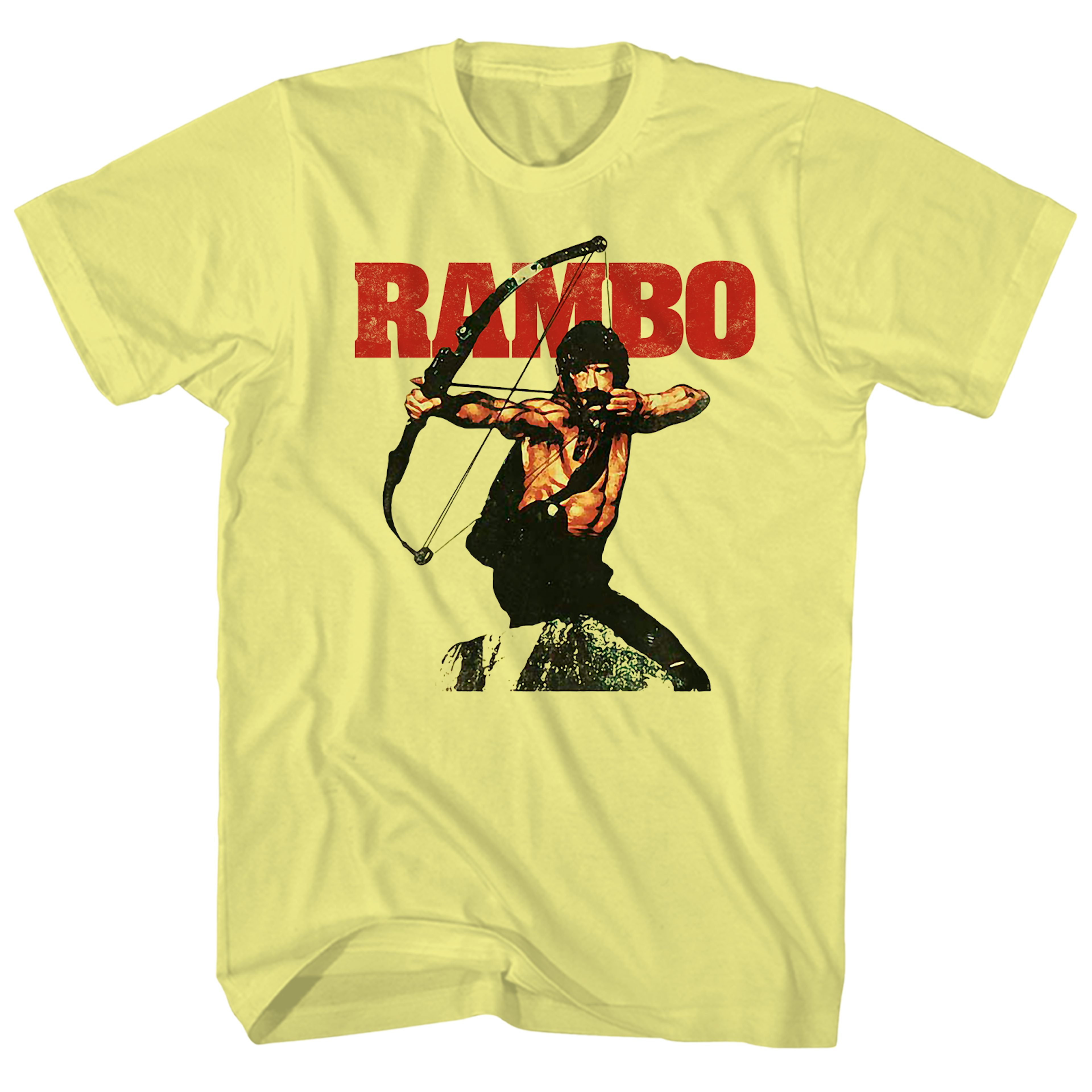 Rambo T-Shirt | Firing Bow and Arrow Rambo Shirt