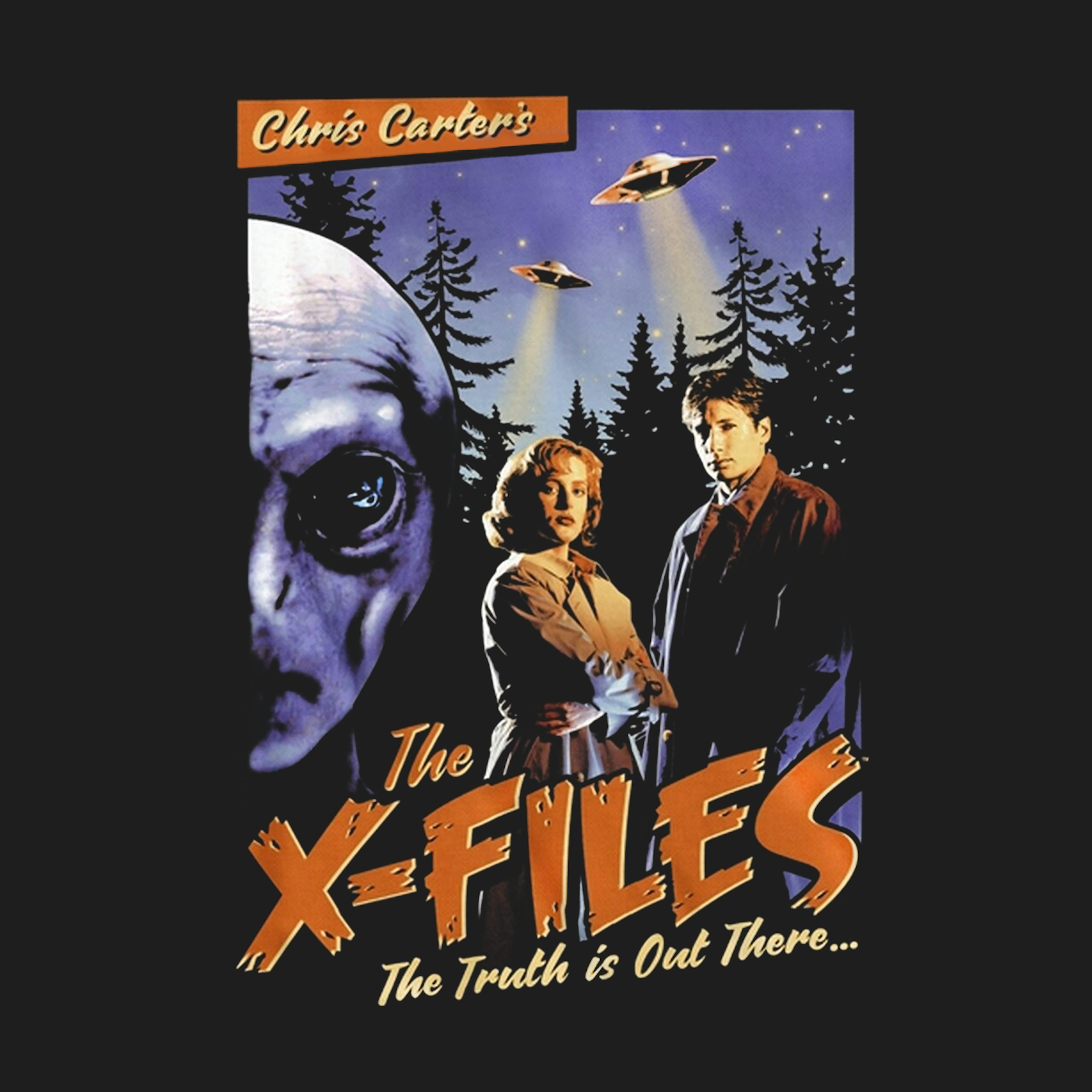 The X-Files T-Shirt | The Truth Is Out There Vintage Poster The X-Files ...