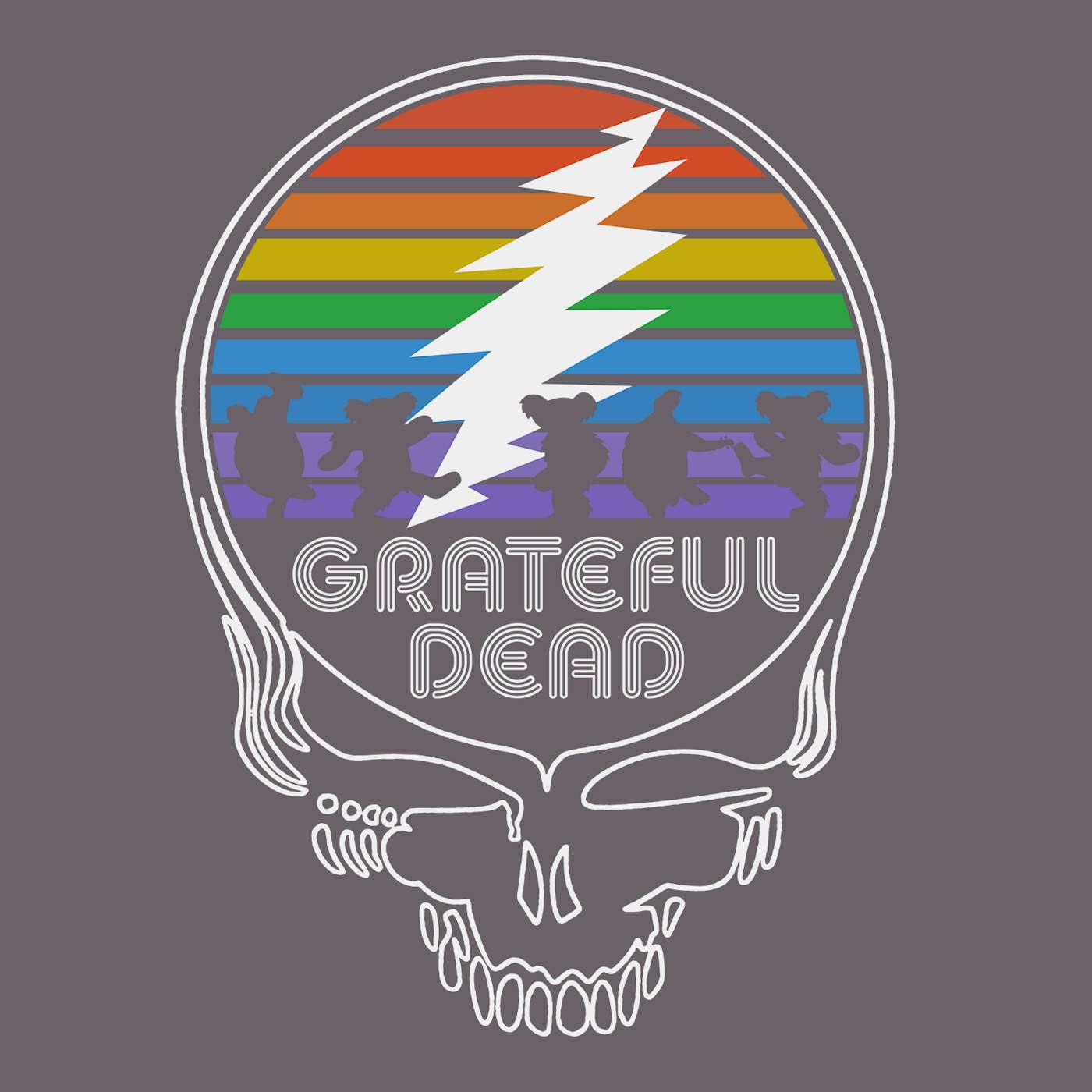 Grateful Dead T-Shirt | Rainbow Spectrum Shirt