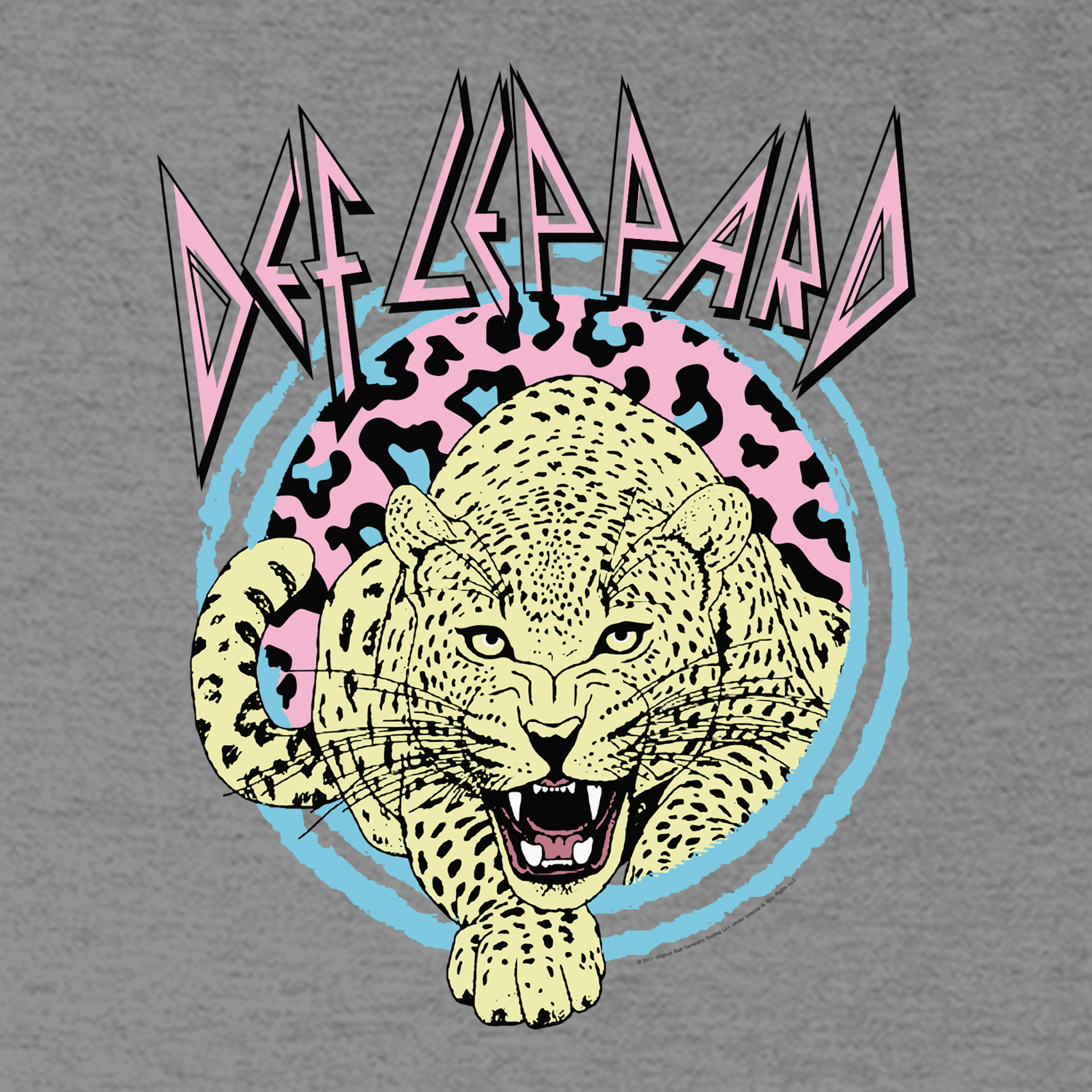 Def Leppard T-Shirt | Pastel Leppard 2 Def Leppard Shirt