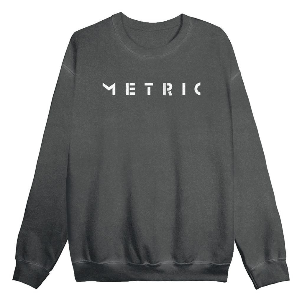 Metric Logo Crewneck Sweatshirt