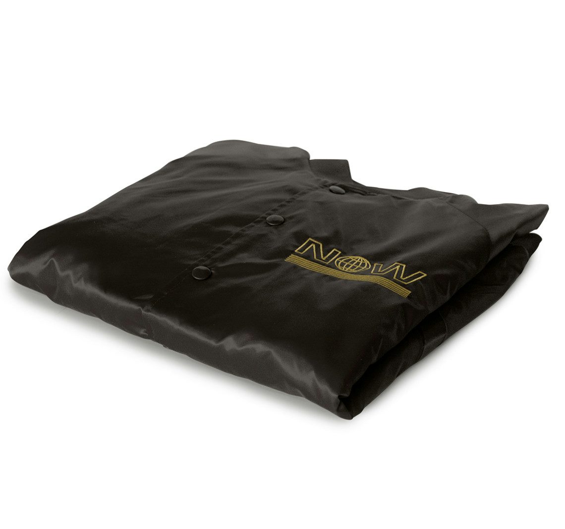 Arcade Fire Everything Now Satin Baseball Jacket