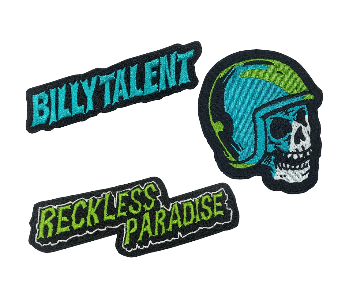 Billy Talent Reckless Paradise Patch Set