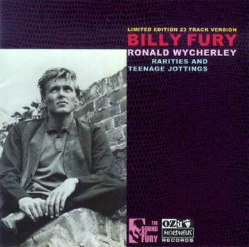 Billy Fury ‎'Rarities And Teenage Jottings'
