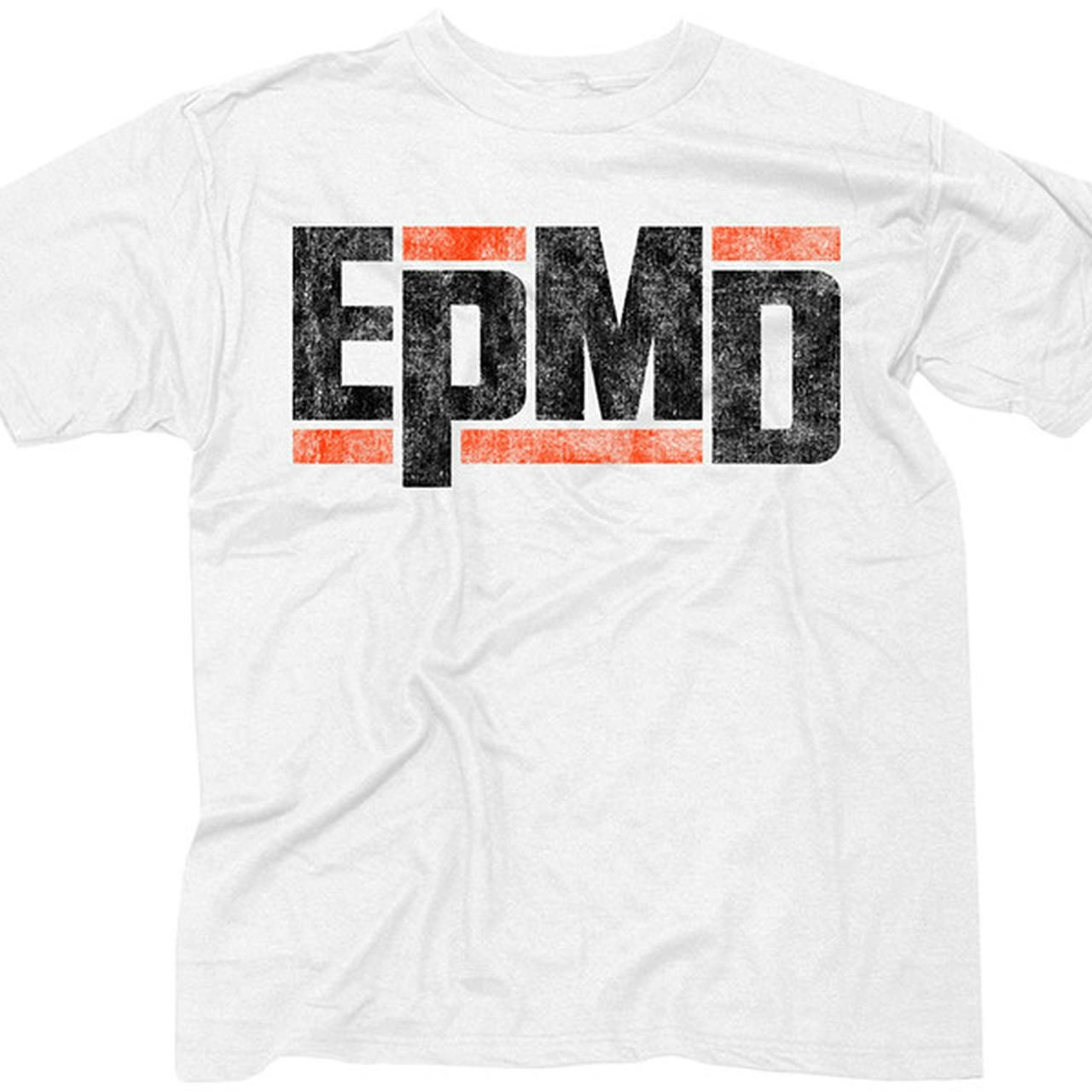 EPMD "Classic Logo" Men's White T-shirt