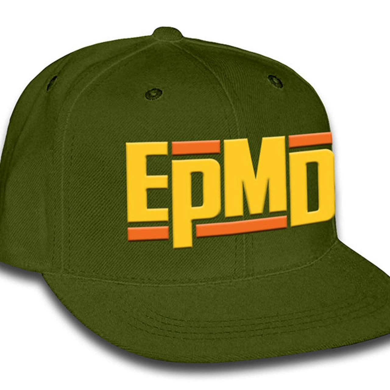 EPMD "Classic Logo" Army Green Snap Back Hat