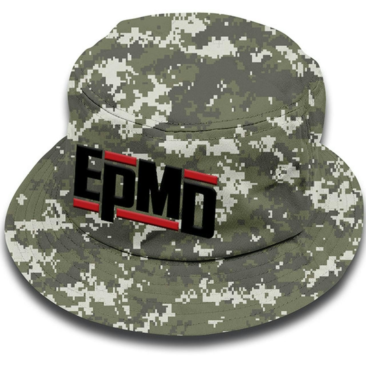 EPMD "Classic Logo" Digital Camo Bucket Hat